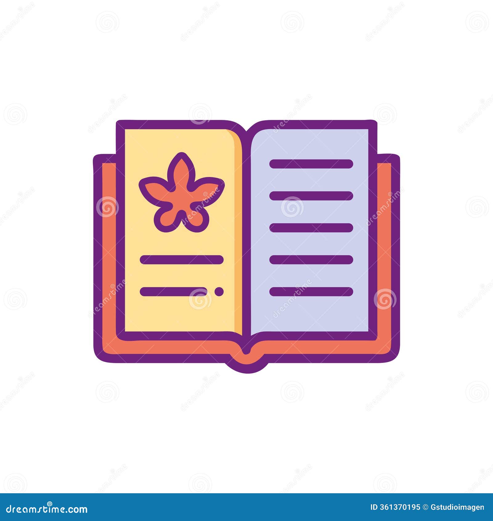 Spa Relaxation Book Illustration Stock Illustration - Illustration of ...