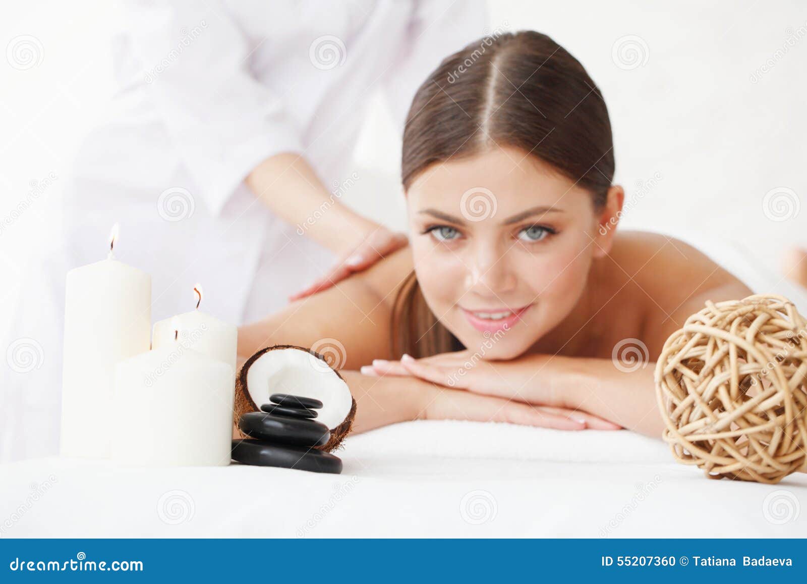 Spa session stock photo. Image of vacation, happy, enjoying - 55207360