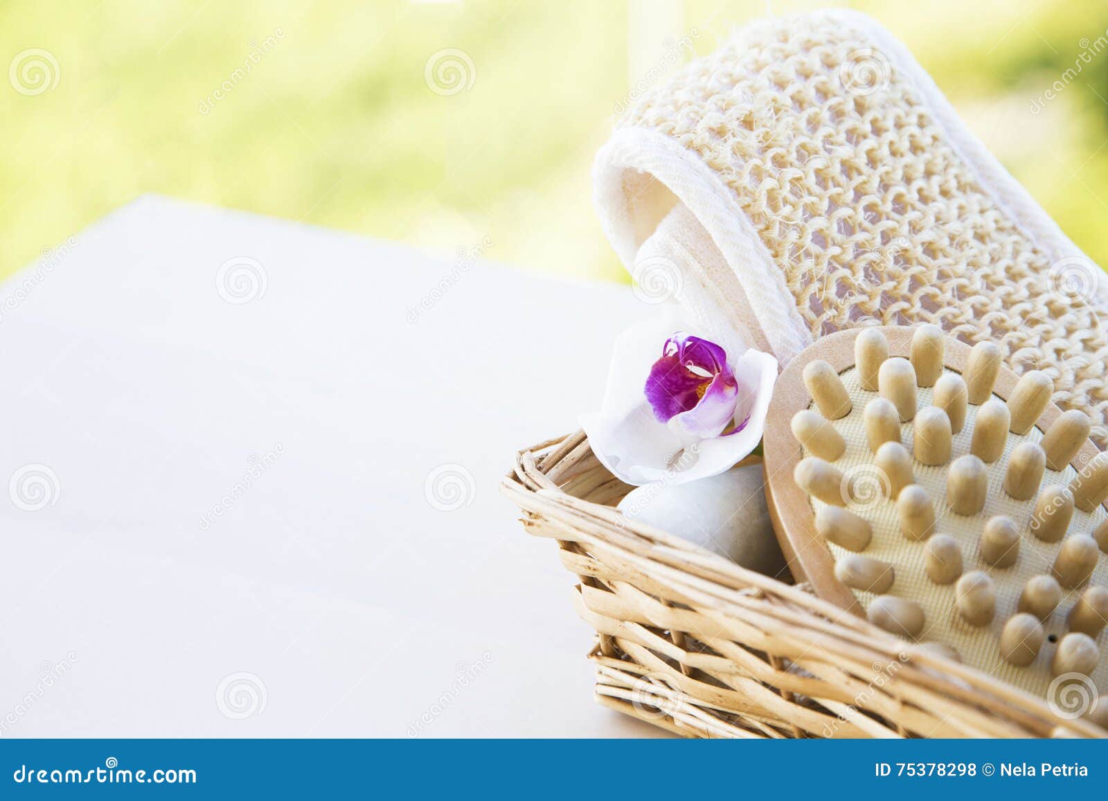 Spa stock photo. Image of products, herbs, salon, pampering - 75378298