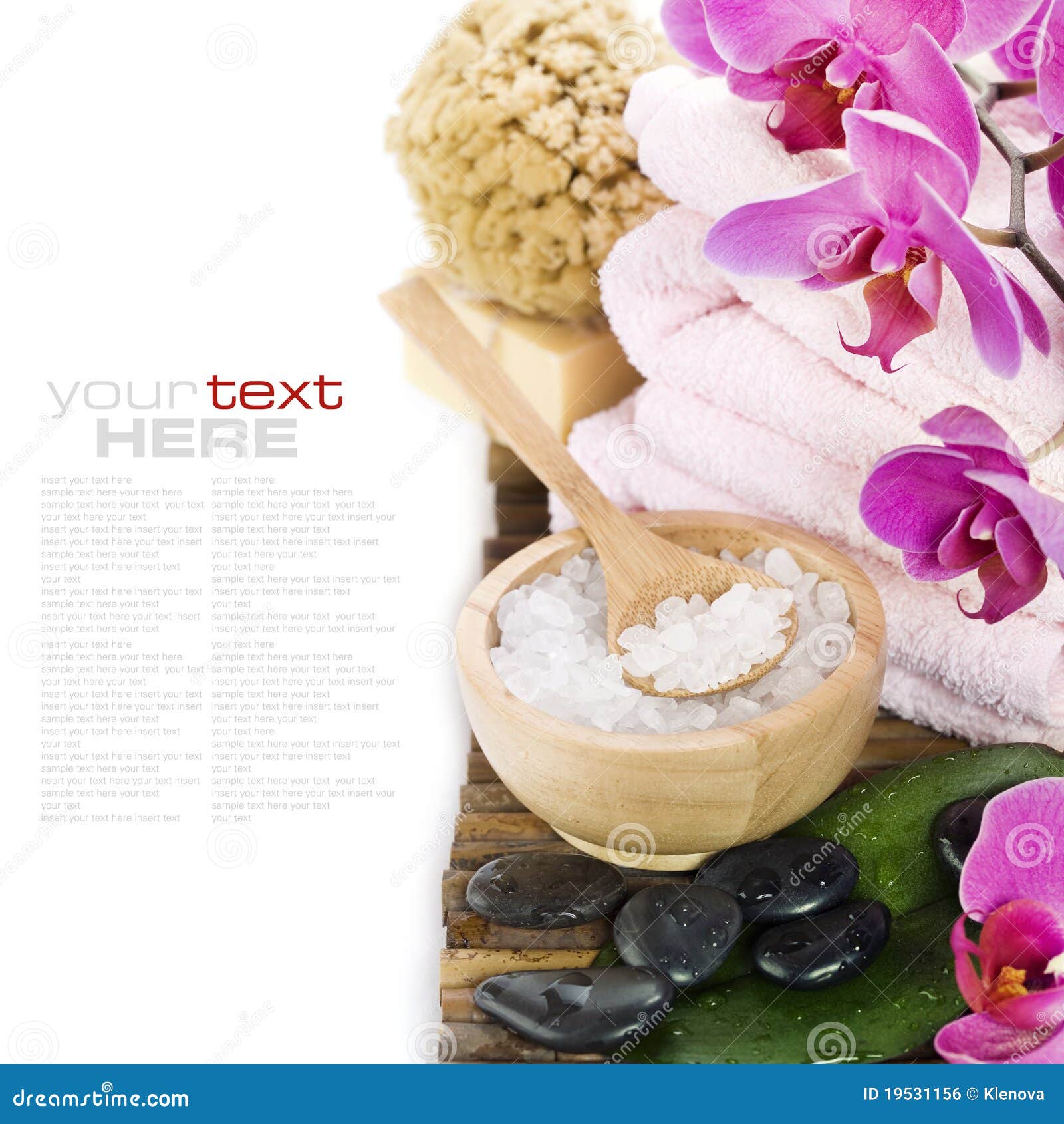 SPA setting stock photo. Image of aromatic, brown, home - 19531156