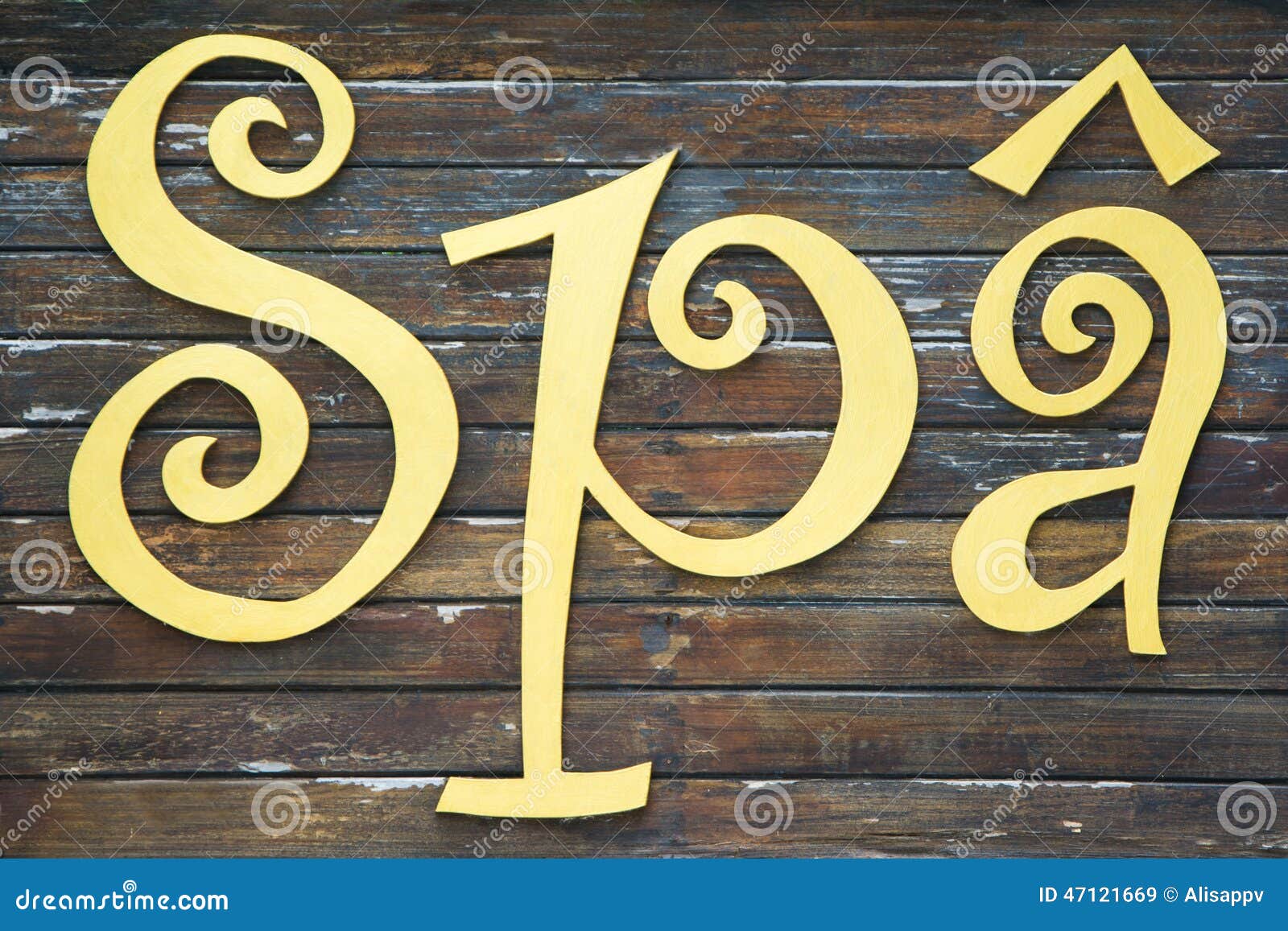 Spa stock image. Image of signboard, beaches, tropical - 47121669