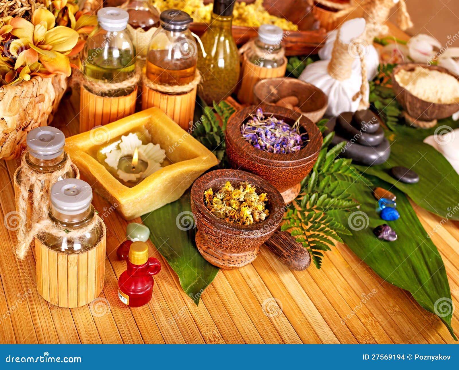 Spa still life. stock photo. Image of female, medical - 27569194