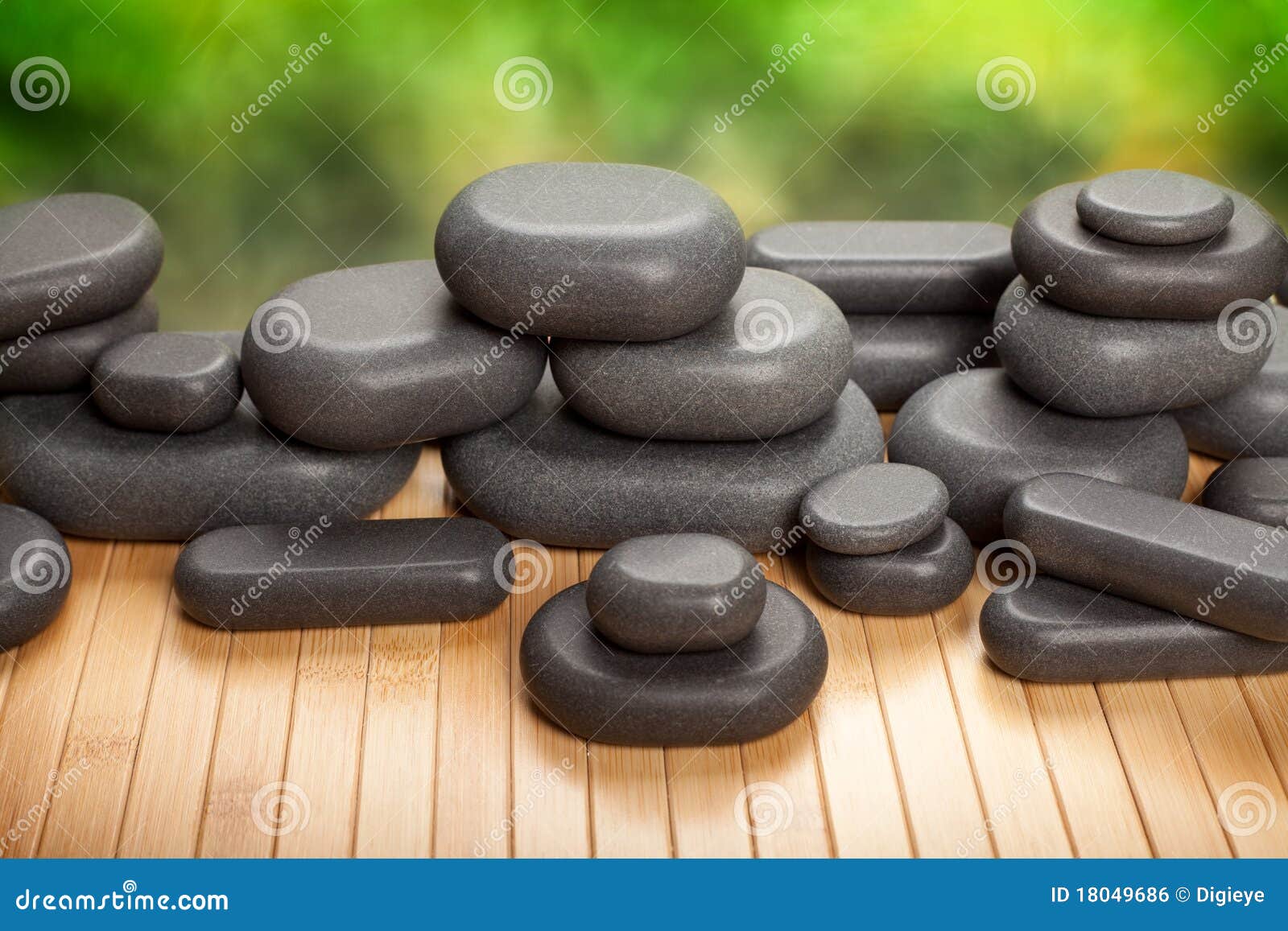 Spa Stone stock photo. Image of healthy, cosmetic, massage - 18049686
