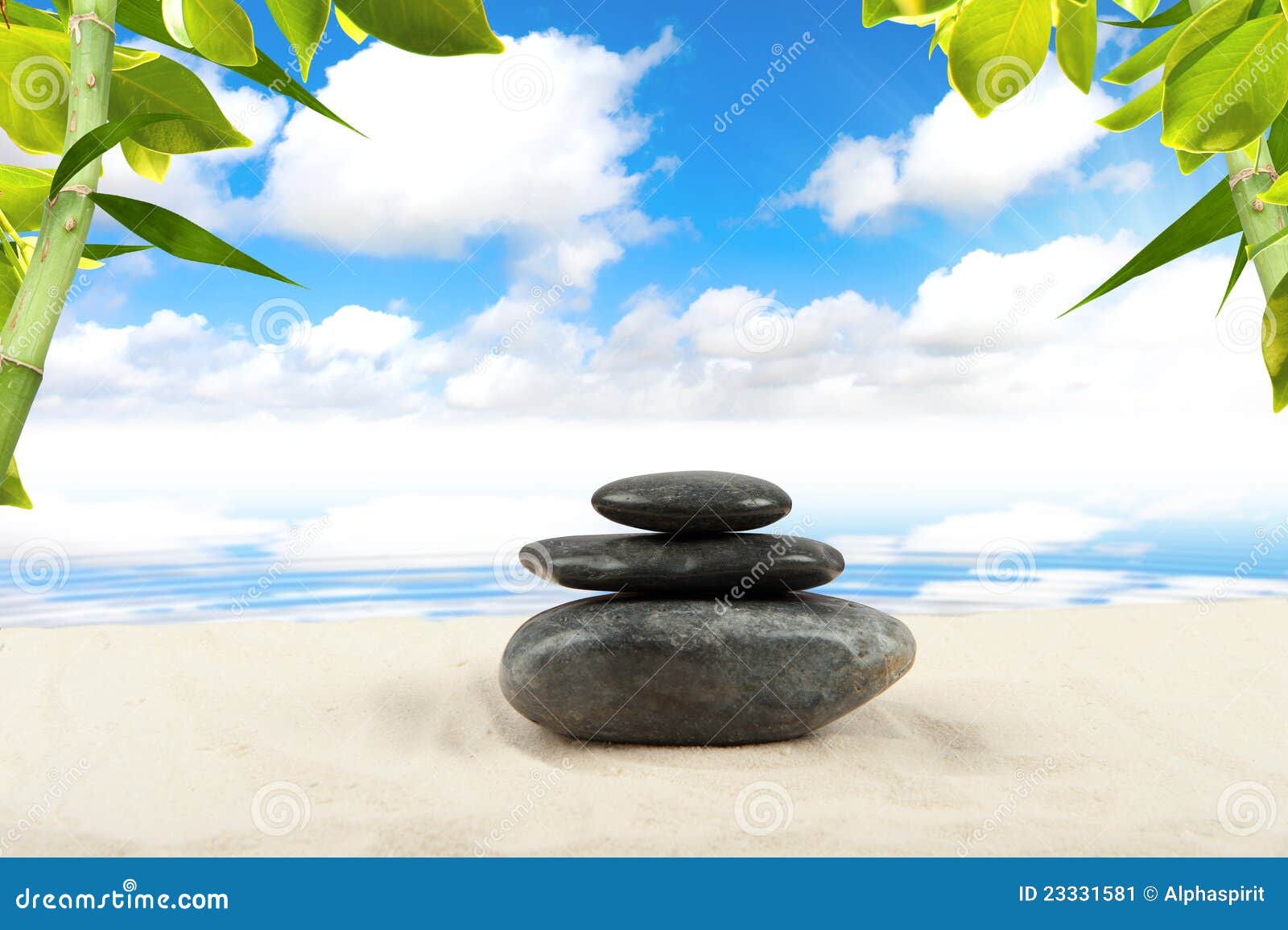Spa stone stock image. Image of concept, beach, healthy - 23331581