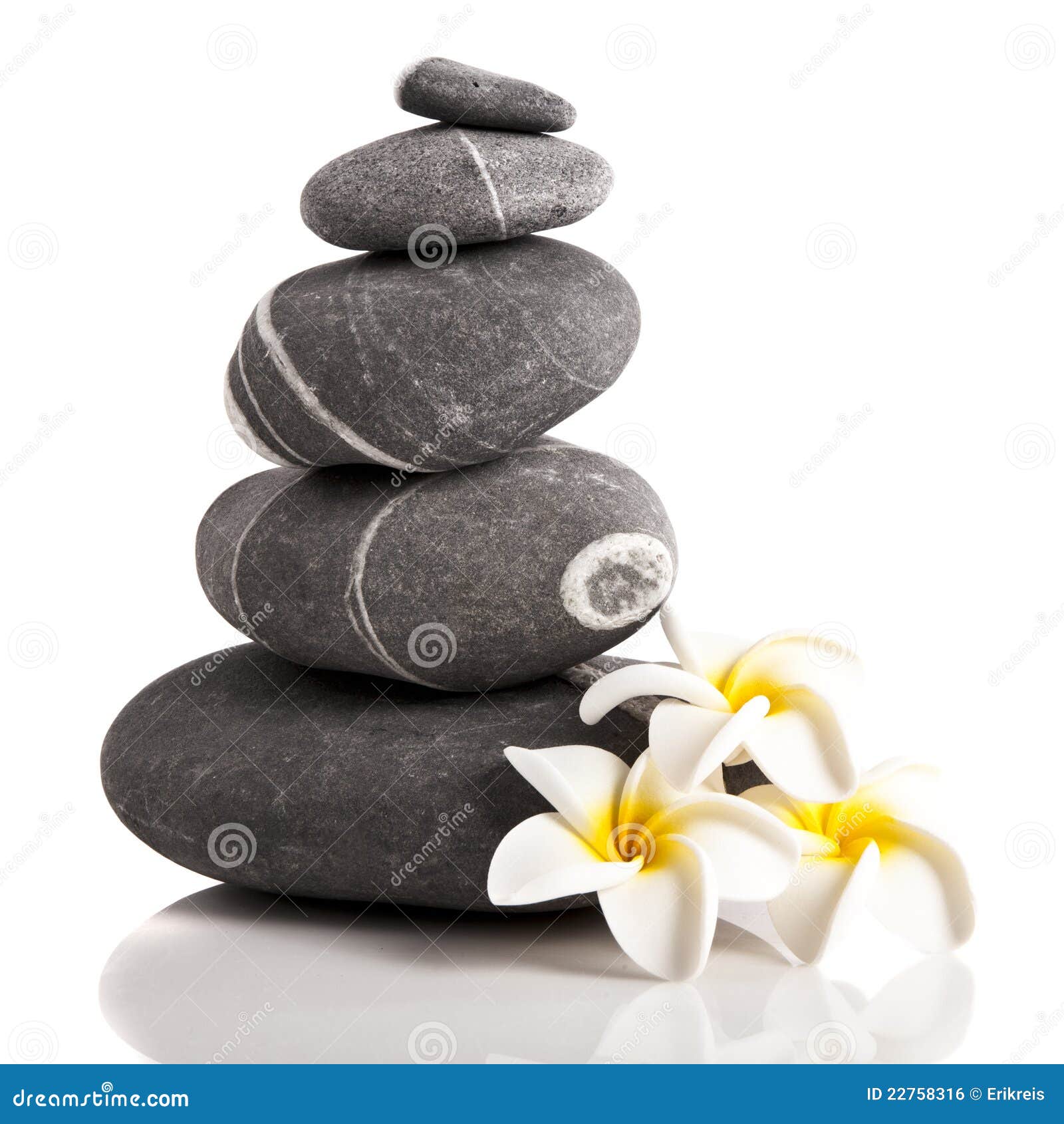 Spa Stones stock photo. Image of decoration, alternative - 22758316