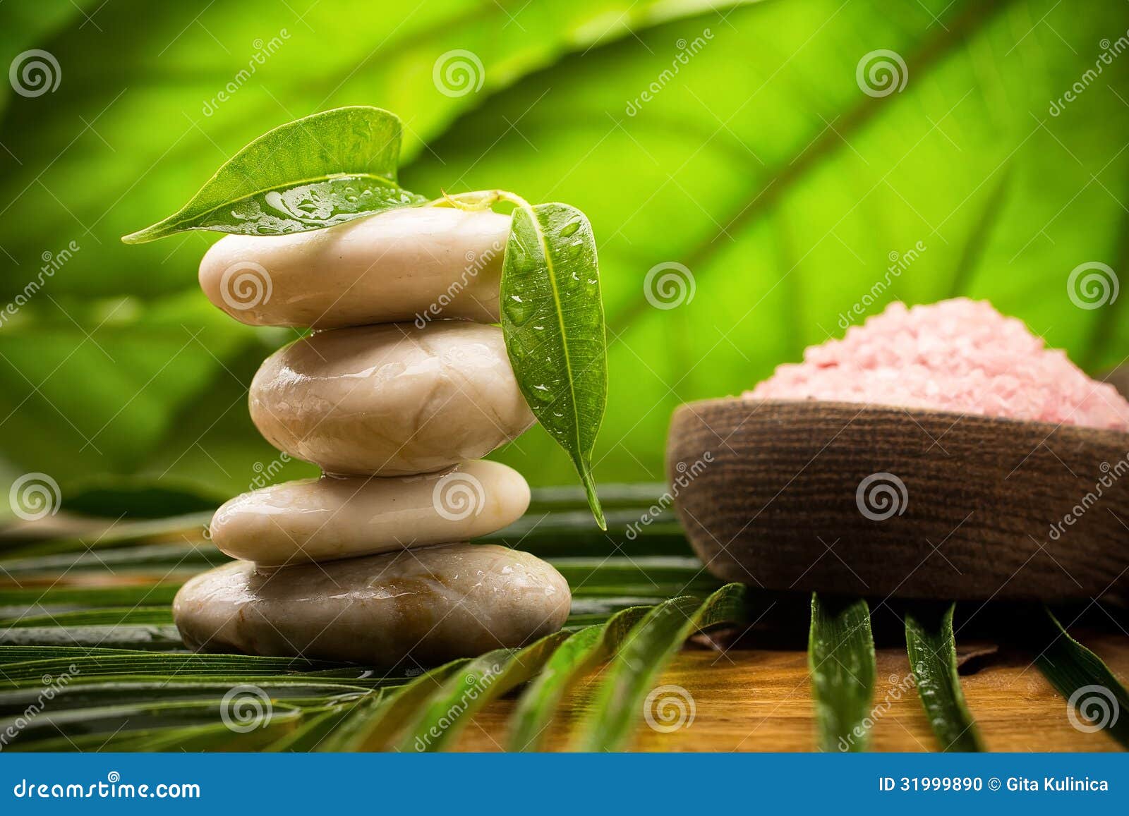 Spa stones. stock photo. Image of studio, relaxation - 31999890