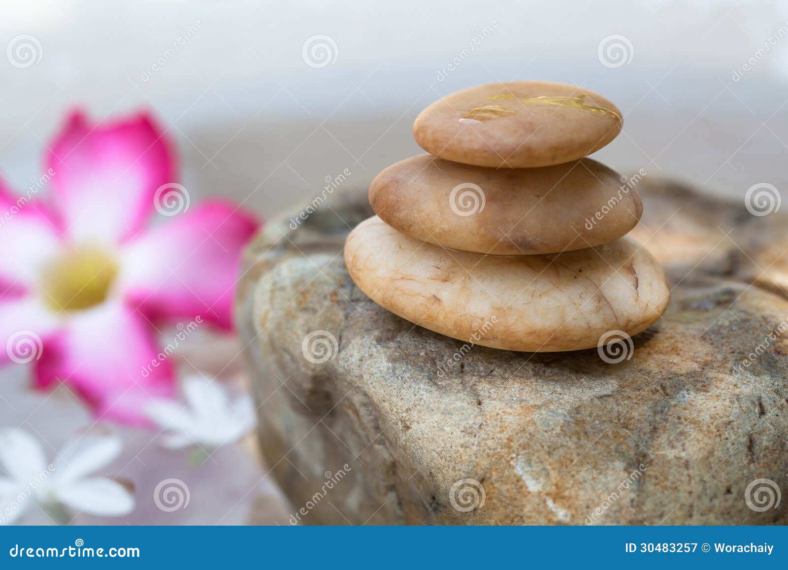 Spa stones concept stock image. Image of background, therapy - 30483257