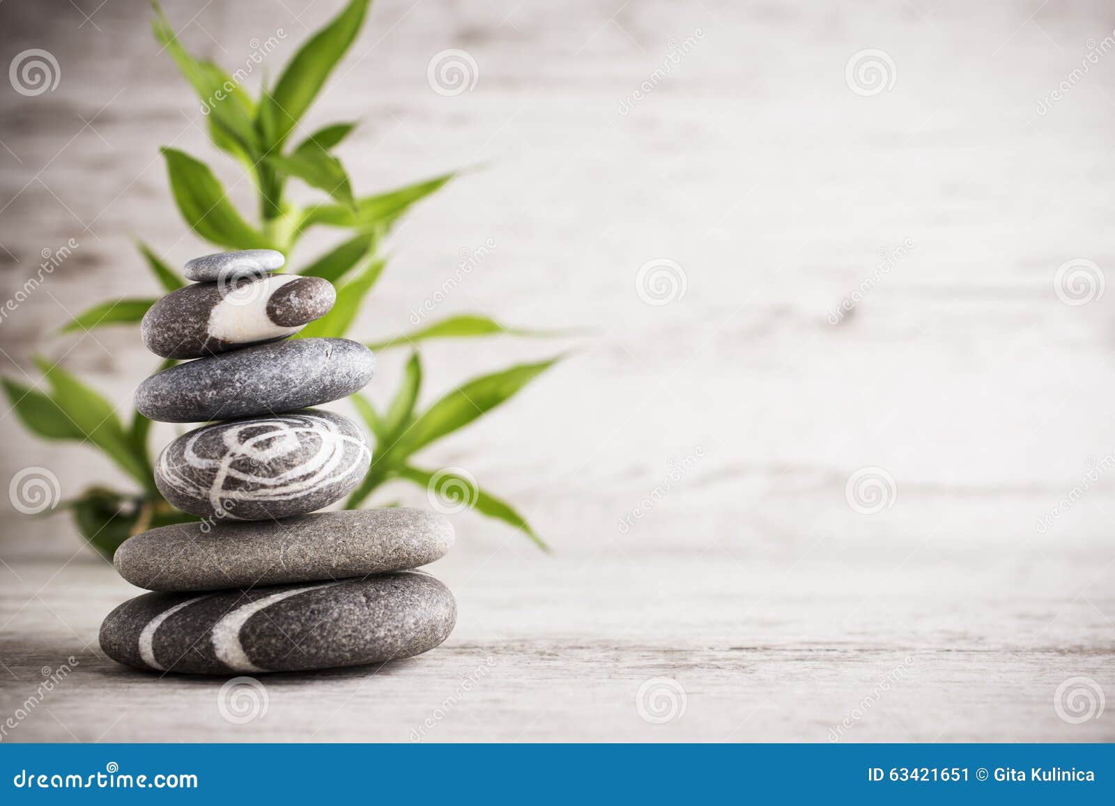 Spa stones. stock image. Image of objects, treatment - 63421651