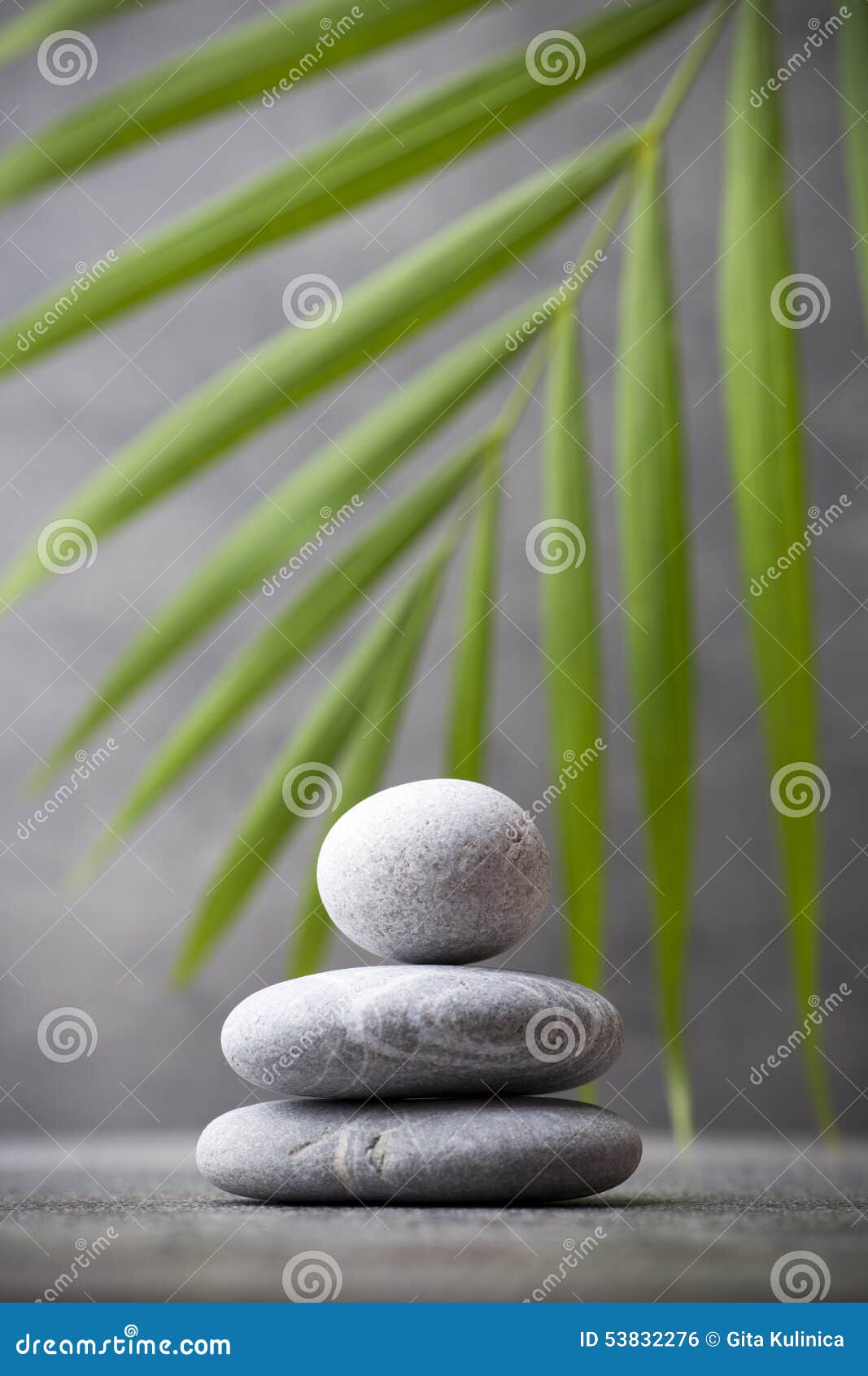 Spa stones. stock photo. Image of therapy, harmony, stack - 53832276