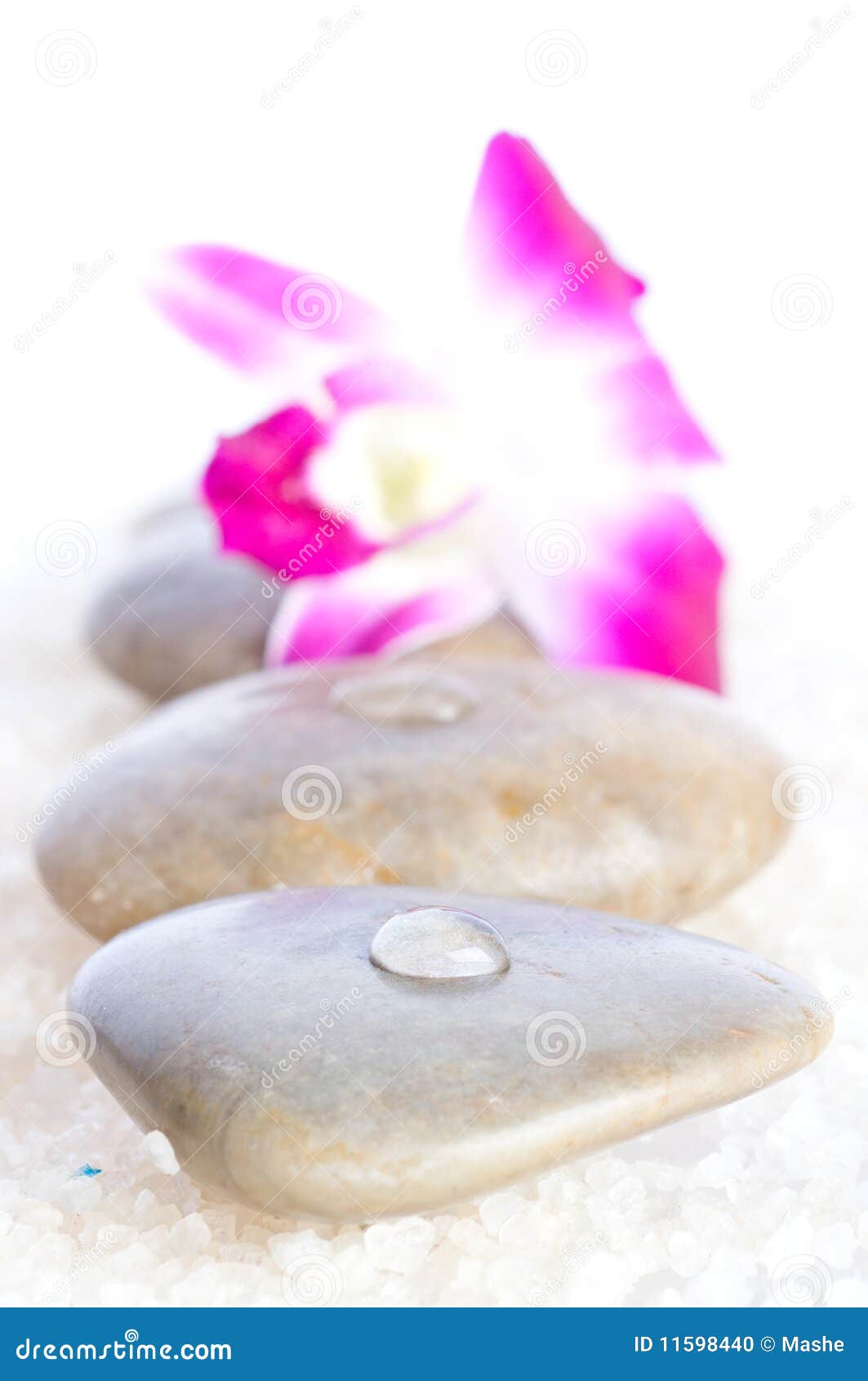 Spa stones with water drop stock photo. Image of massage - 11598440
