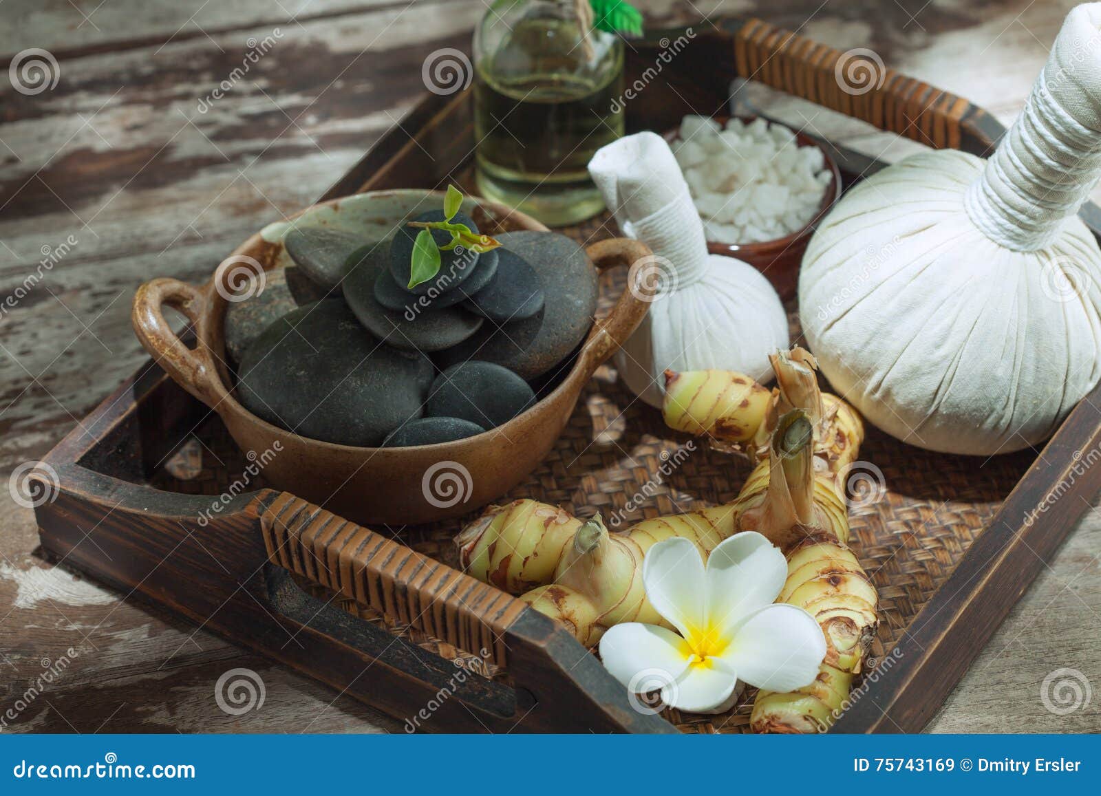 Spa stuff stock image. Image of nature, ayurveda, rejuvenate - 75743169