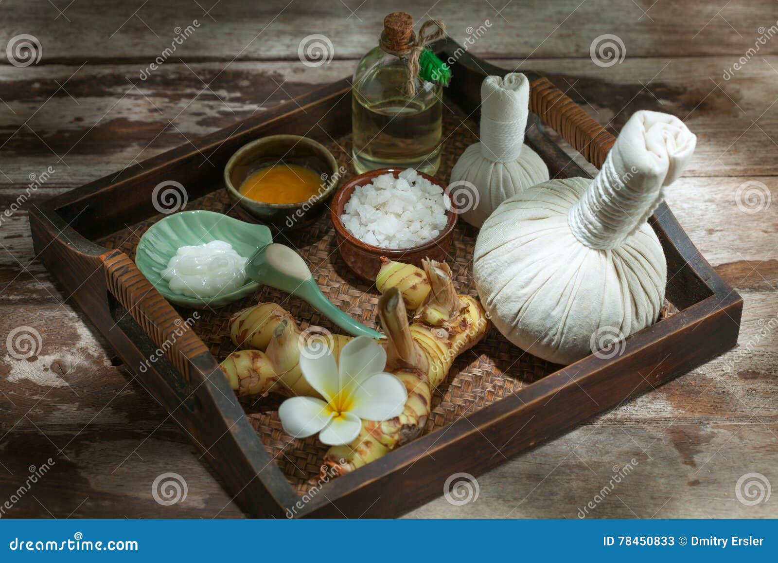 Spa stuff stock image. Image of healthy, relax, plumeria - 78450833