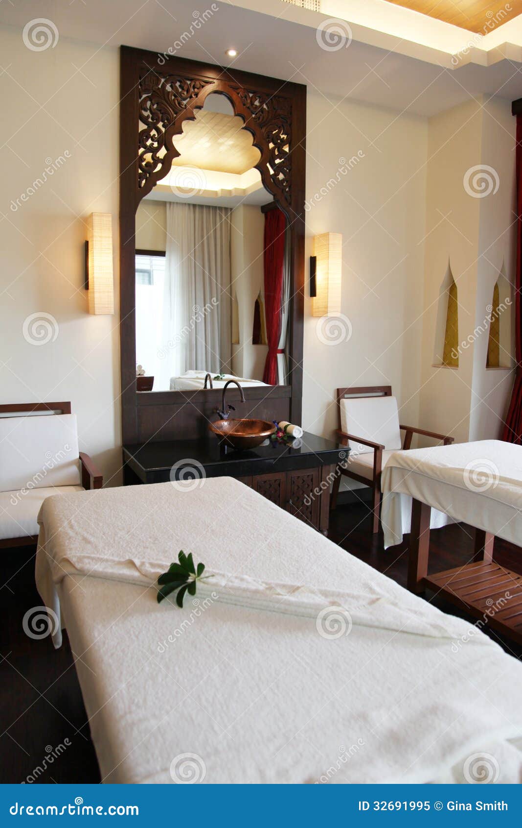 Spa in Thailand. stock image. Image of relaxation, tropical - 32691995