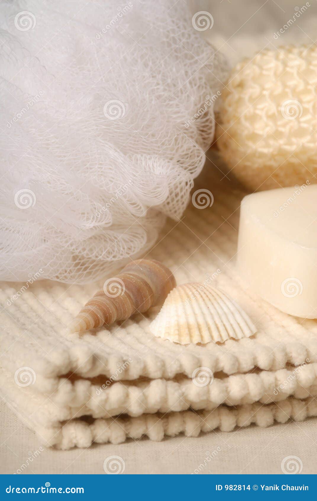 Spa tools stock photo. Image of exfoliation, luffa, towel - 982814