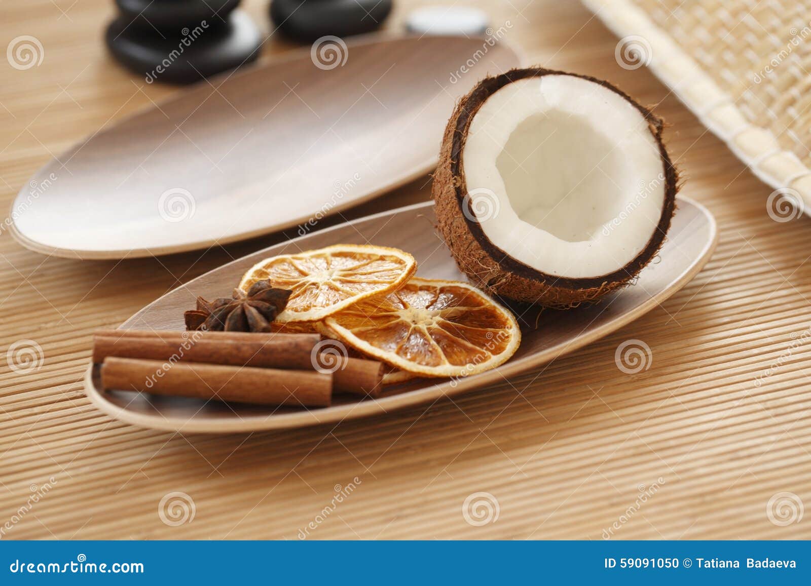 Spa tools stock photo. Image of salon, orange, exotic - 59091050