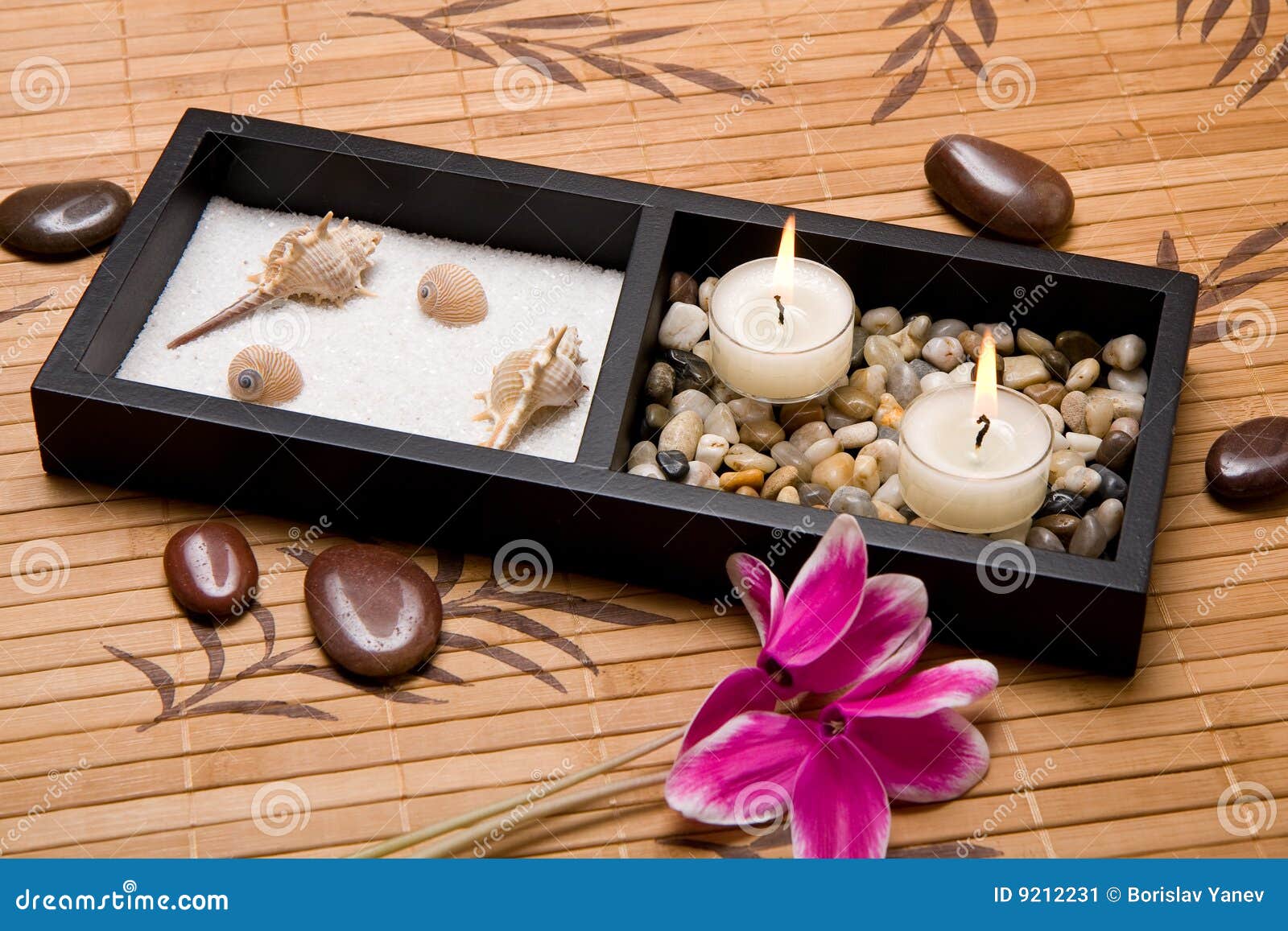 Traditional Relaxation Spa Composition Stock Image - Image of peace ...