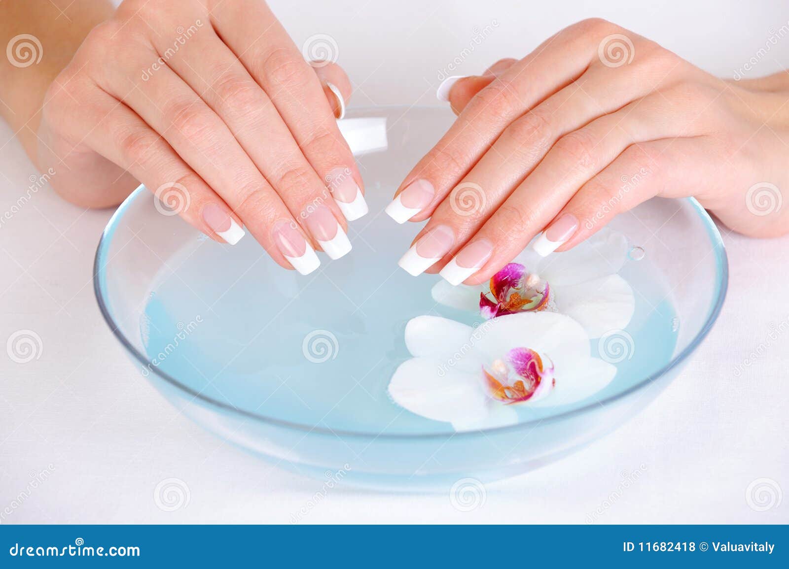 Spa Treatment for Female Hands Stock Photo - Image of nature, bath ...