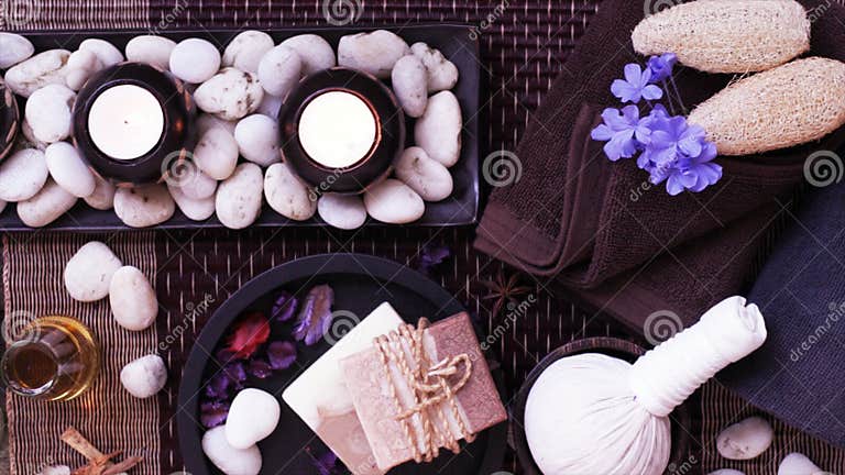 Spa and Wellness Decorations Stock Image - Image of floor, wellness ...