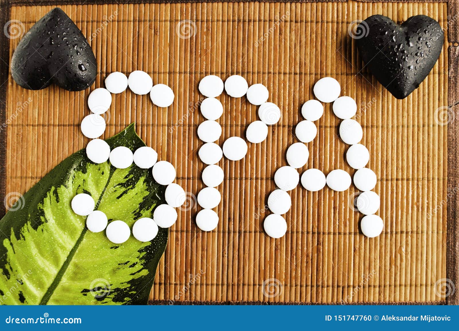 Spa word made of gemstones stock photo. Image of beautiful - 151747760