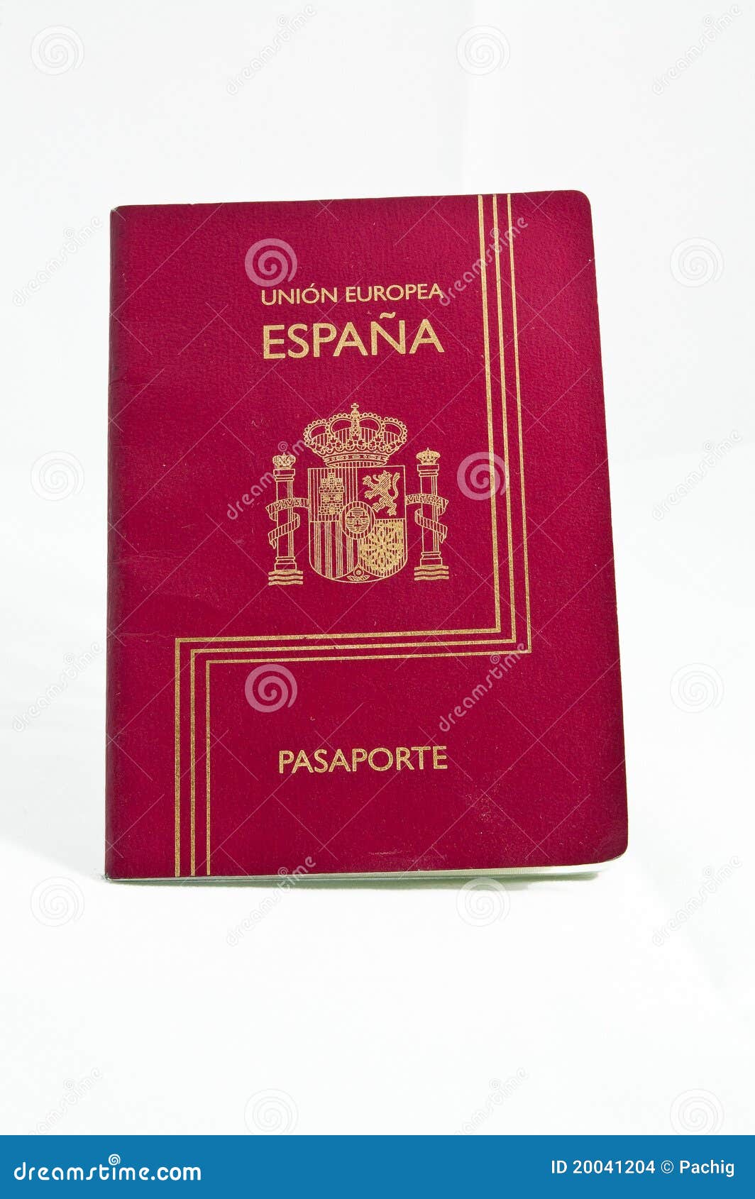 Spaans Paspoort stock foto. Image of naturaliseer, identiteit - 20041204