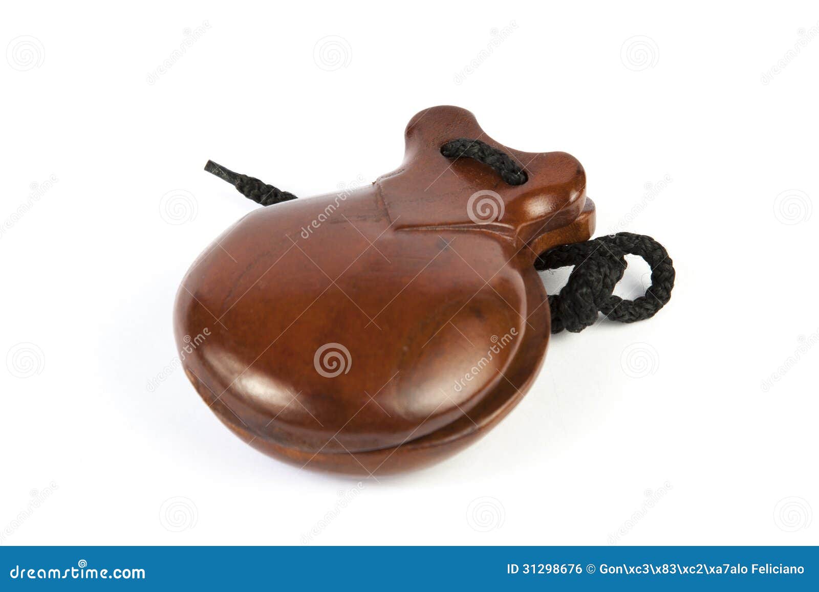 Spaanse Castagneten stock foto. Image of studio, traditioneel - 31298676