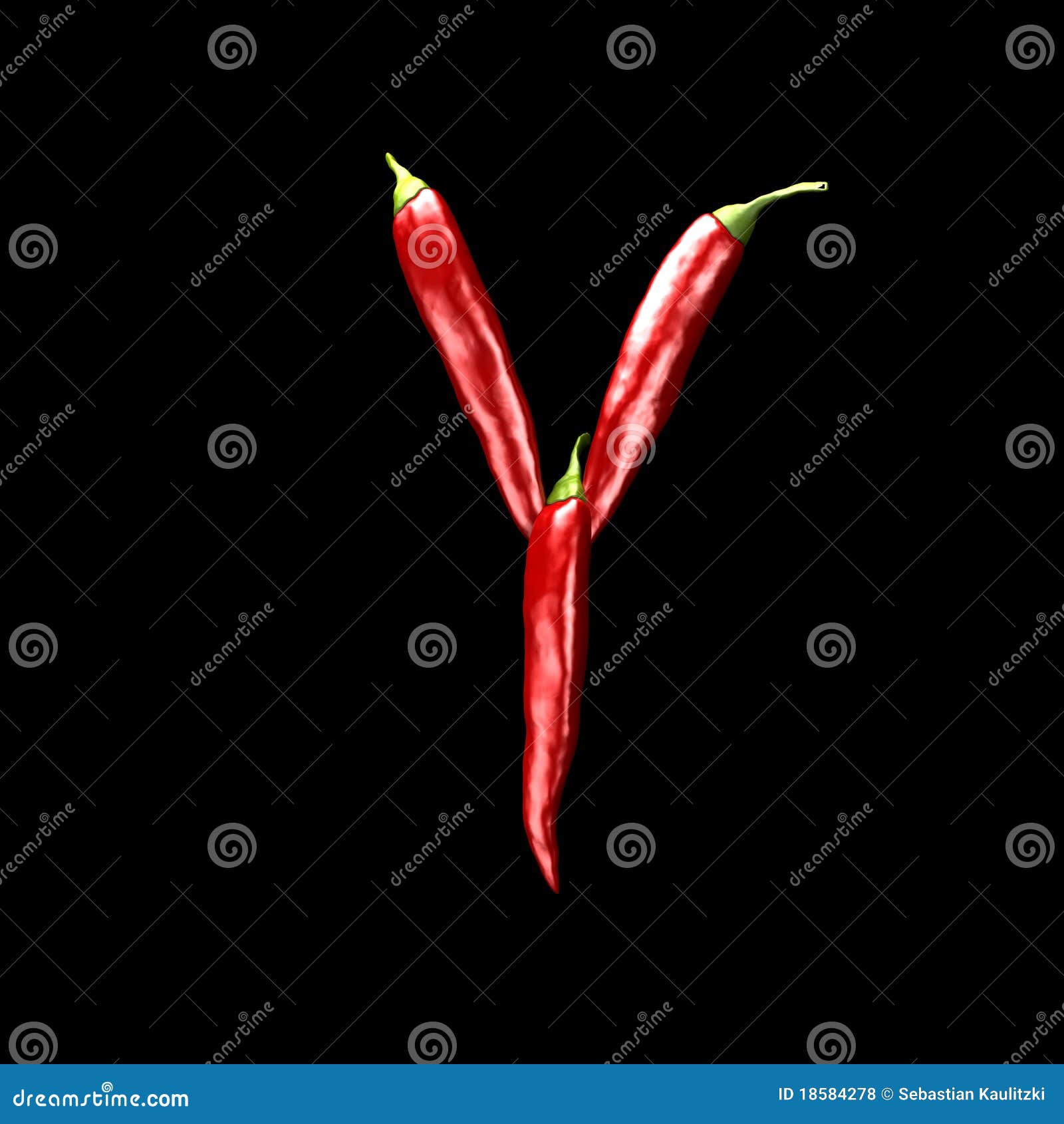 Spaanse peper abc - Y stock illustratie. Illustration of groep - 18584278