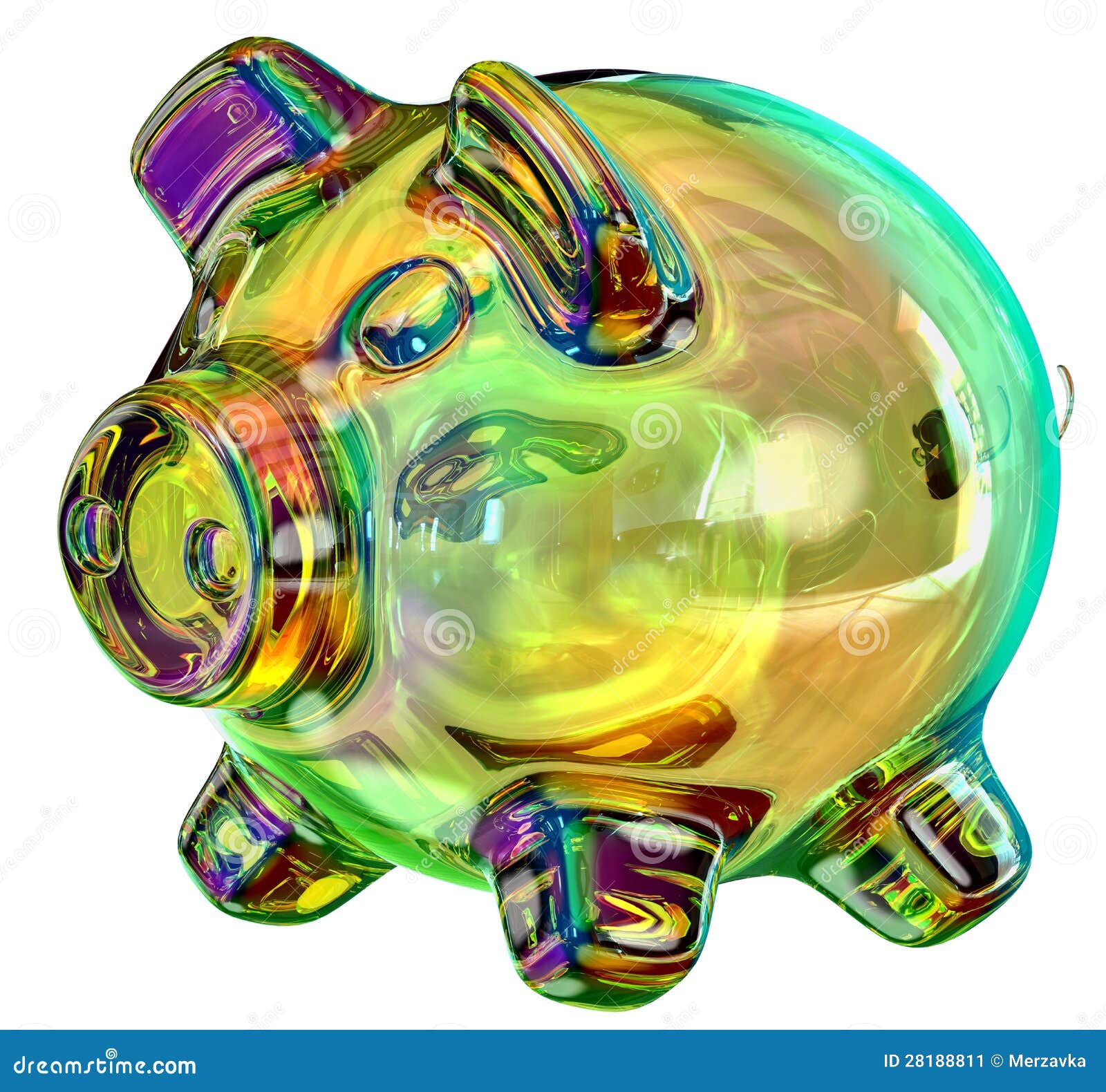 Spaarpot - spaarvarken stock illustratie. Illustration of hypotheek ...