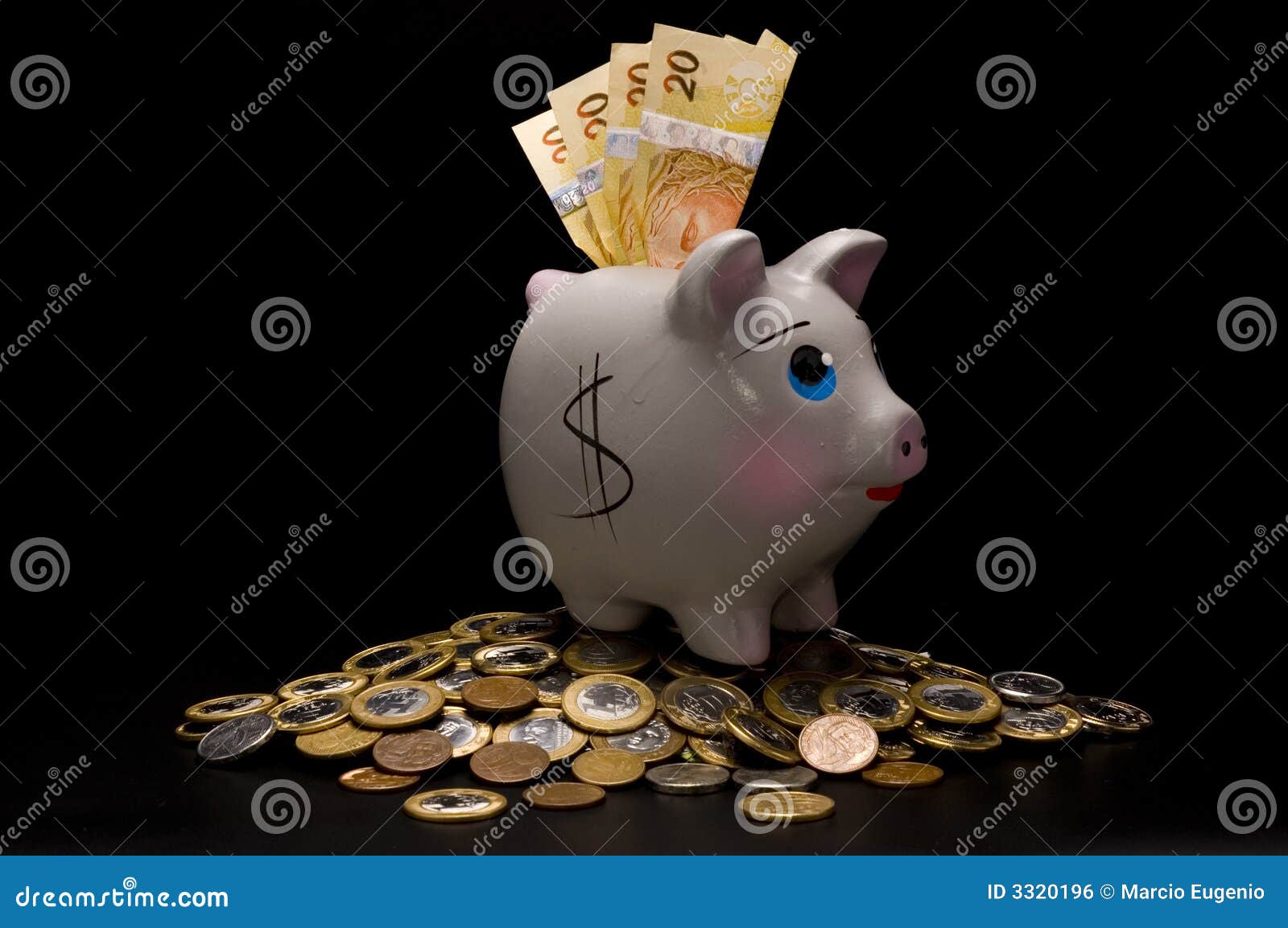 Spaarvarken met geld stock foto. Image of volledig, schuld - 3320196 Spaarvarken met geld stock foto. Image of volledig, schuld - 3320196