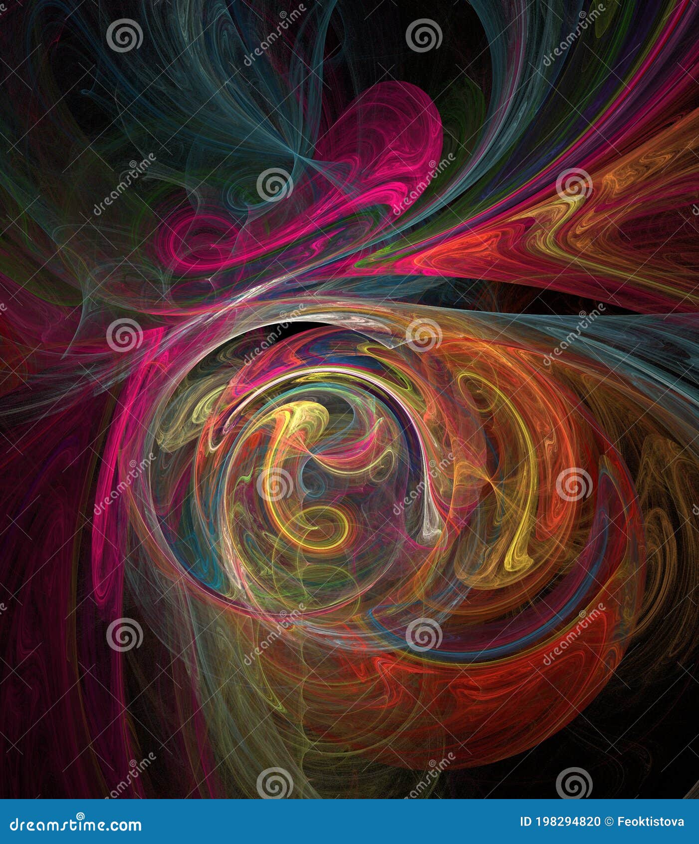 3D Rendering Abstract Digital Design Pattern Print Stock Illustration ...