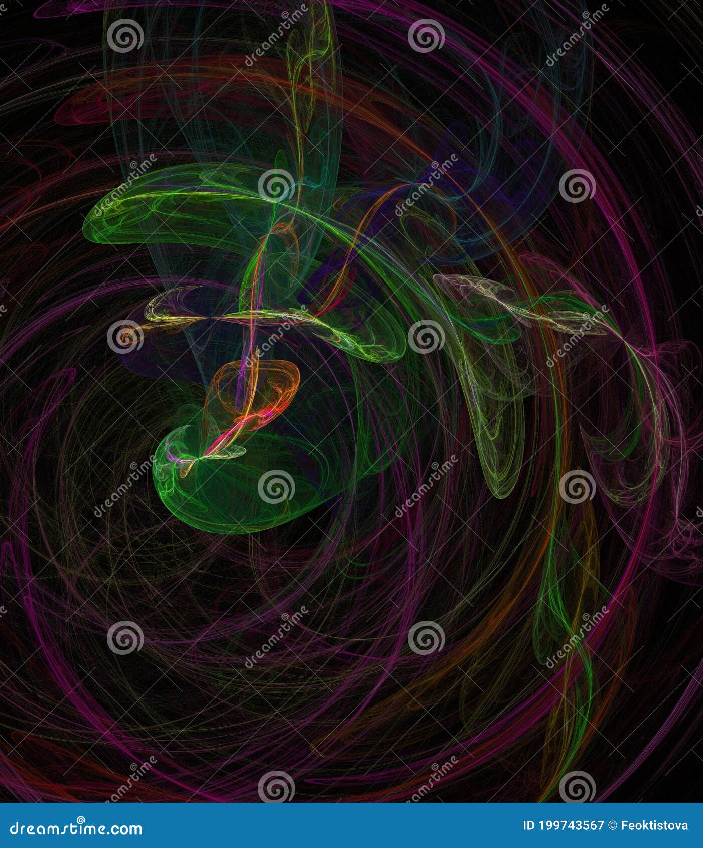 3D Rendering Abstract Digital Design Pattern Print Stock Illustration ...