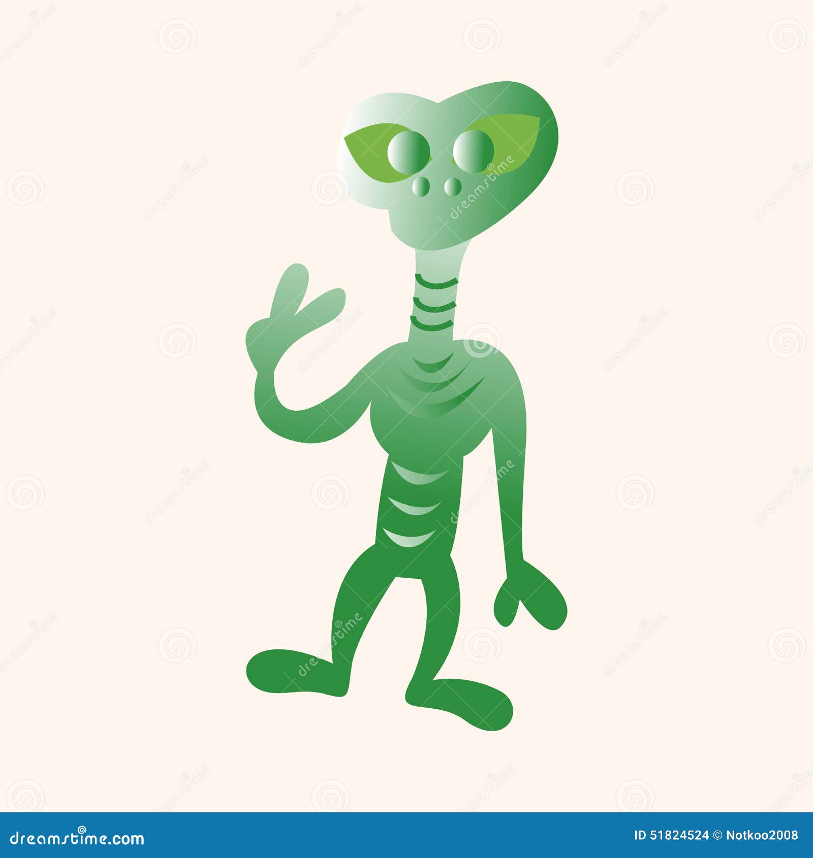 Space alien theme elements stock vector. Illustration of space - 51824524