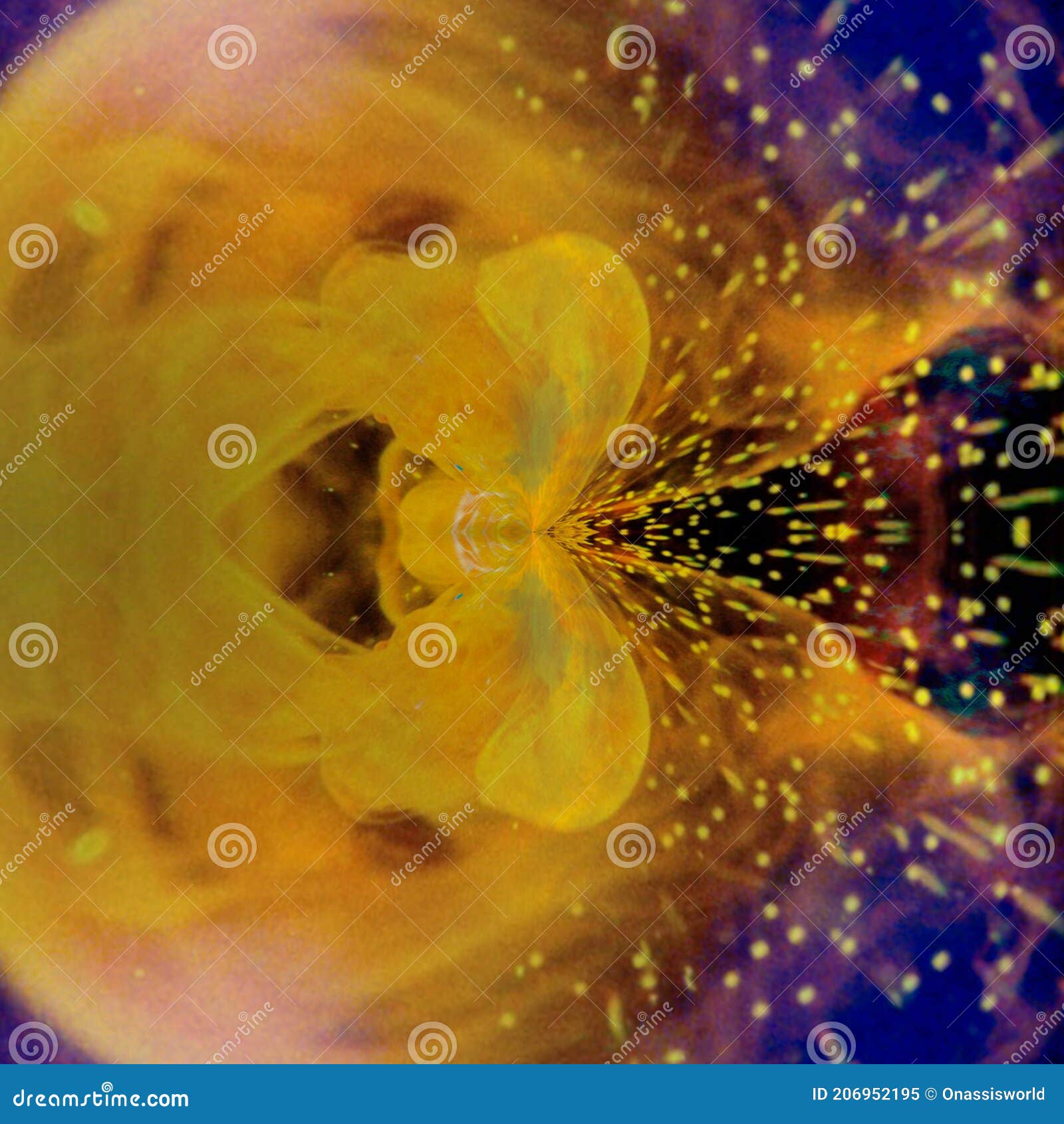 Space Ambient Shapes Blurs Colors Abstract Backgrounds Stock ...