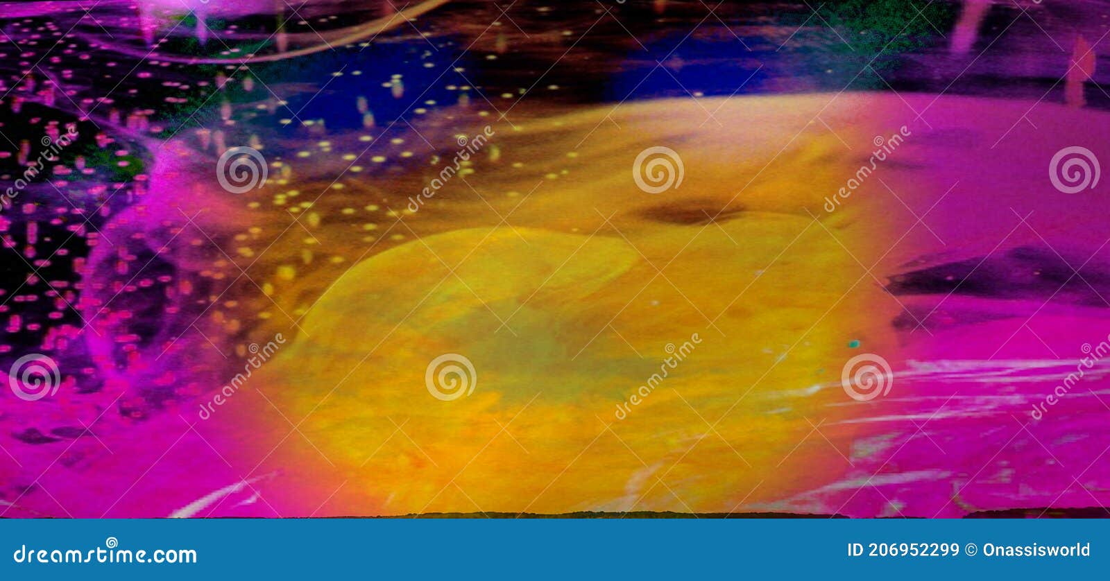 Space Ambient Shapes Blurs Colors Abstract Backgrounds Stock ...