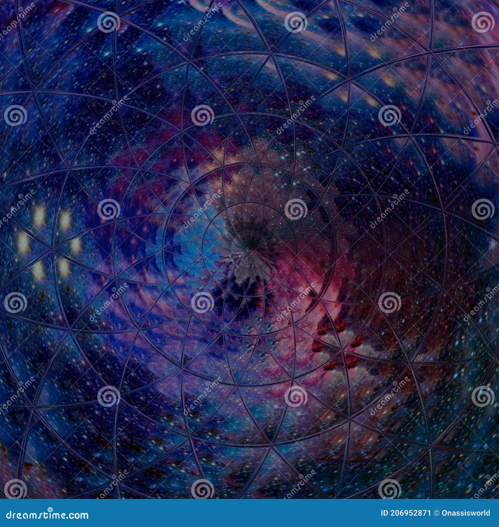 Space Ambient Shapes Blurs Colors Abstract Backgrounds Stock ...