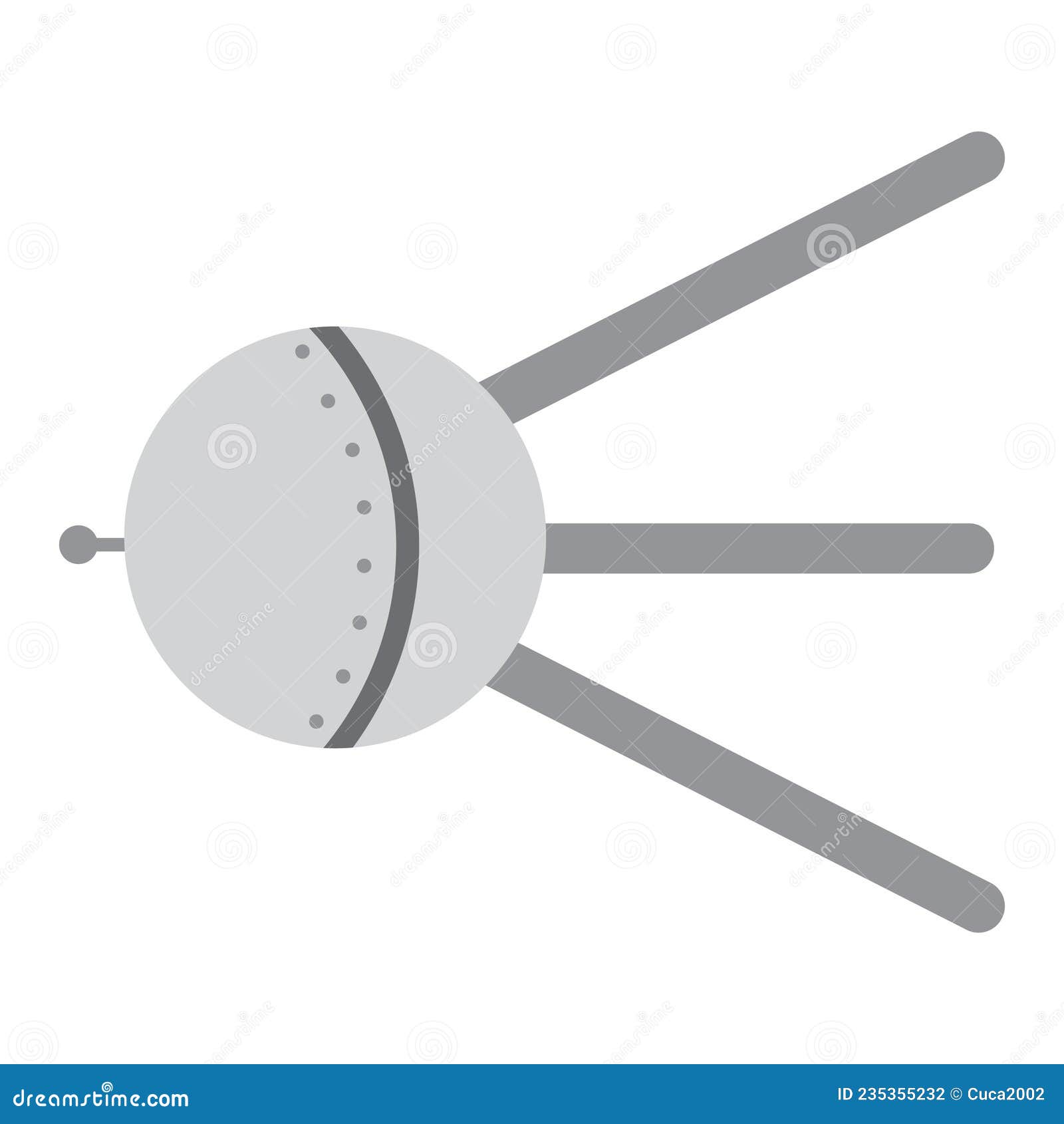 Sputnik Concept Vector Linear Icon Isolated On Transparent Background ...