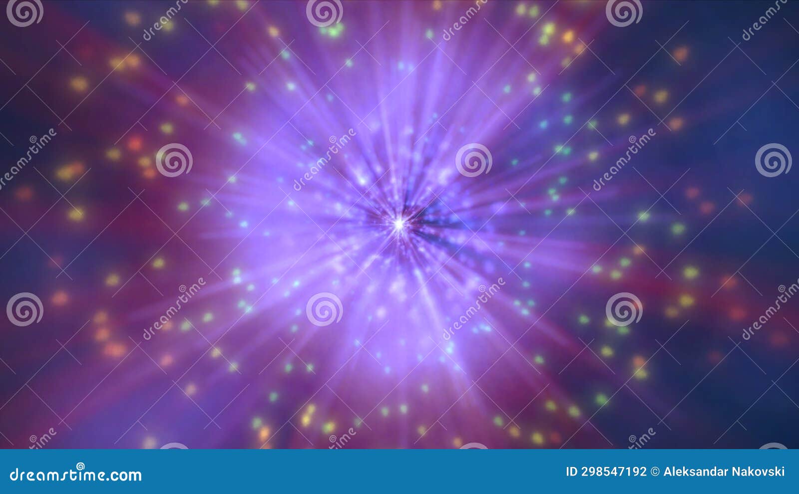 Space Background. Realistic Colorful Cosmos Stock Photo - Image of star ...