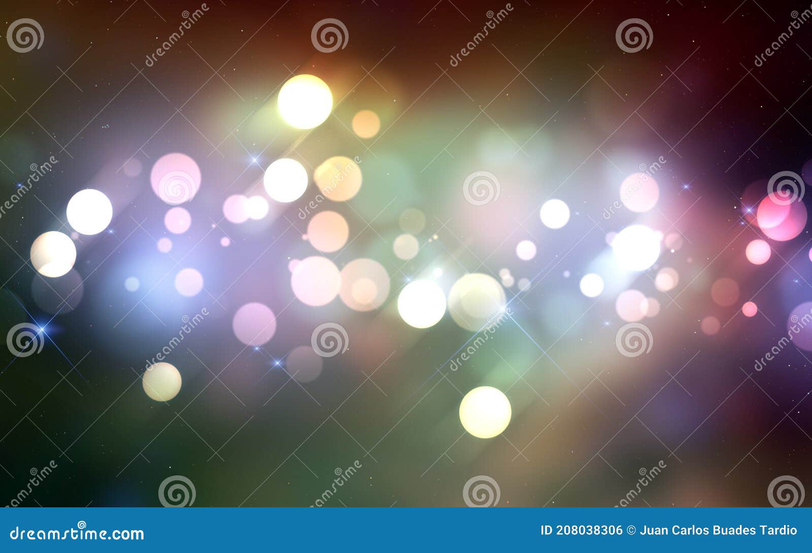 Space Background Texture Color Lights Stock Illustration - Illustration ...