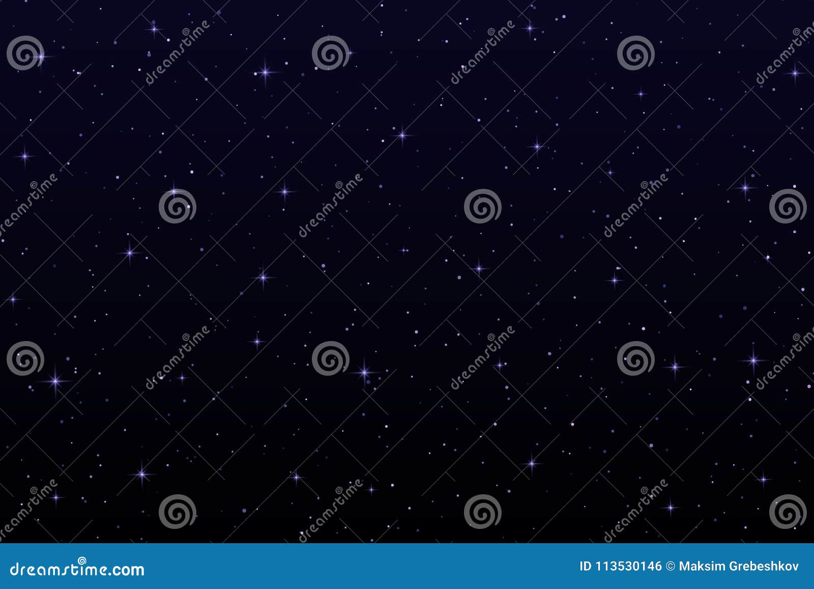 Space Background Vector Illustration Stock Vector - Illustration of ...