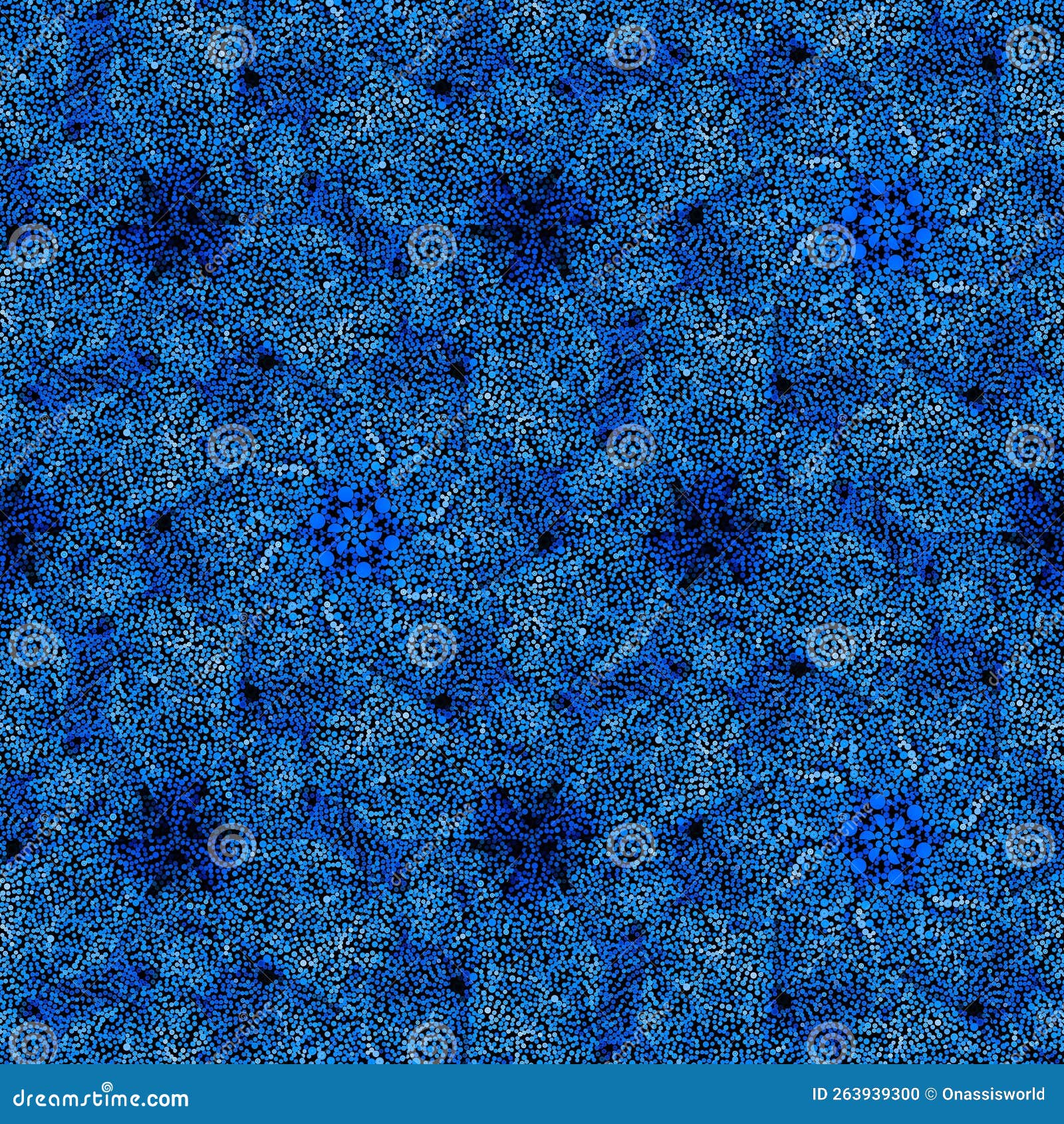 Space Blue Anamorphic Symmetrical Abstract Background Stock ...