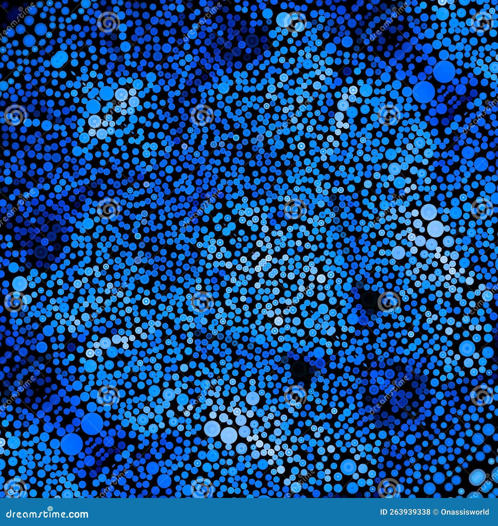 Space Blue Anamorphic Symmetrical Abstract Background Stock ...