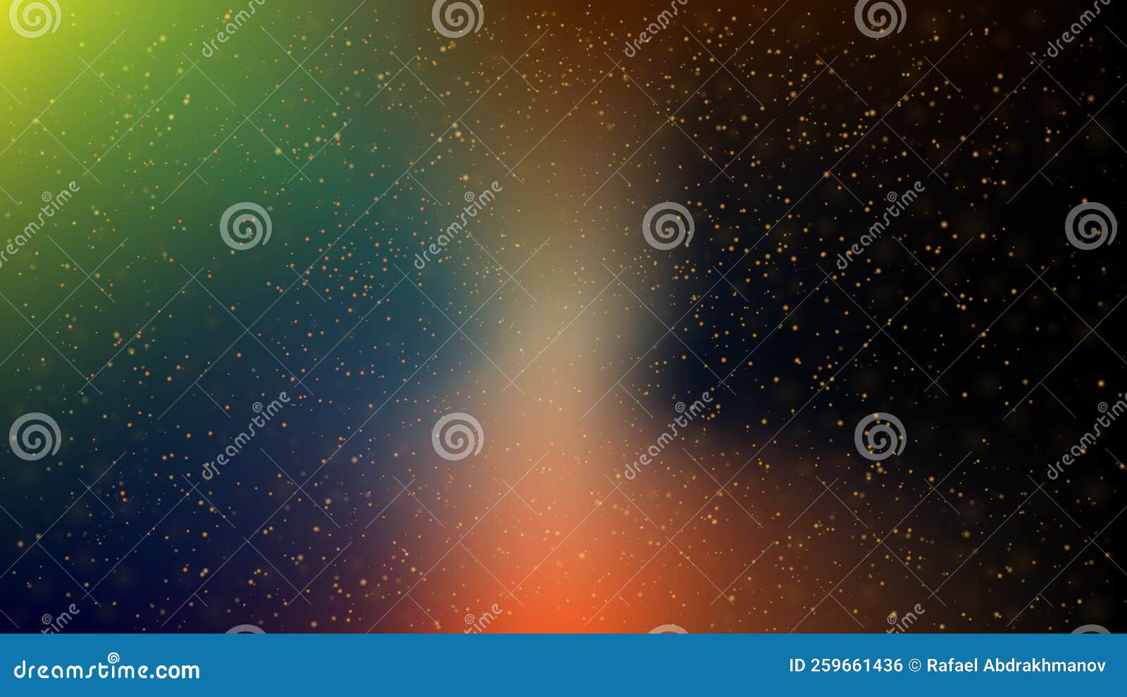 Space. Bright Vector Background with Constellations Stock Vector ...