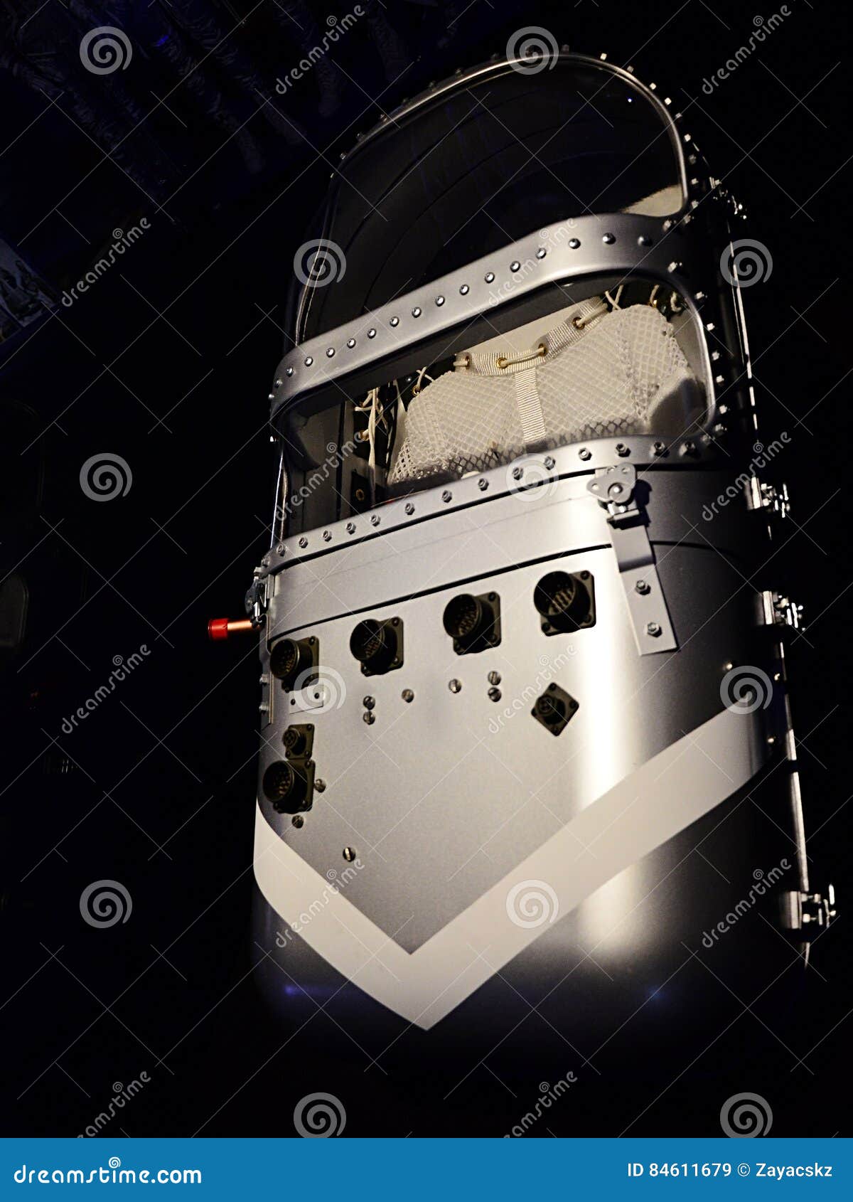 Space Capsule for Chimpanzee Enos in Mercury-Atlas 5 Space Flight Stock ...