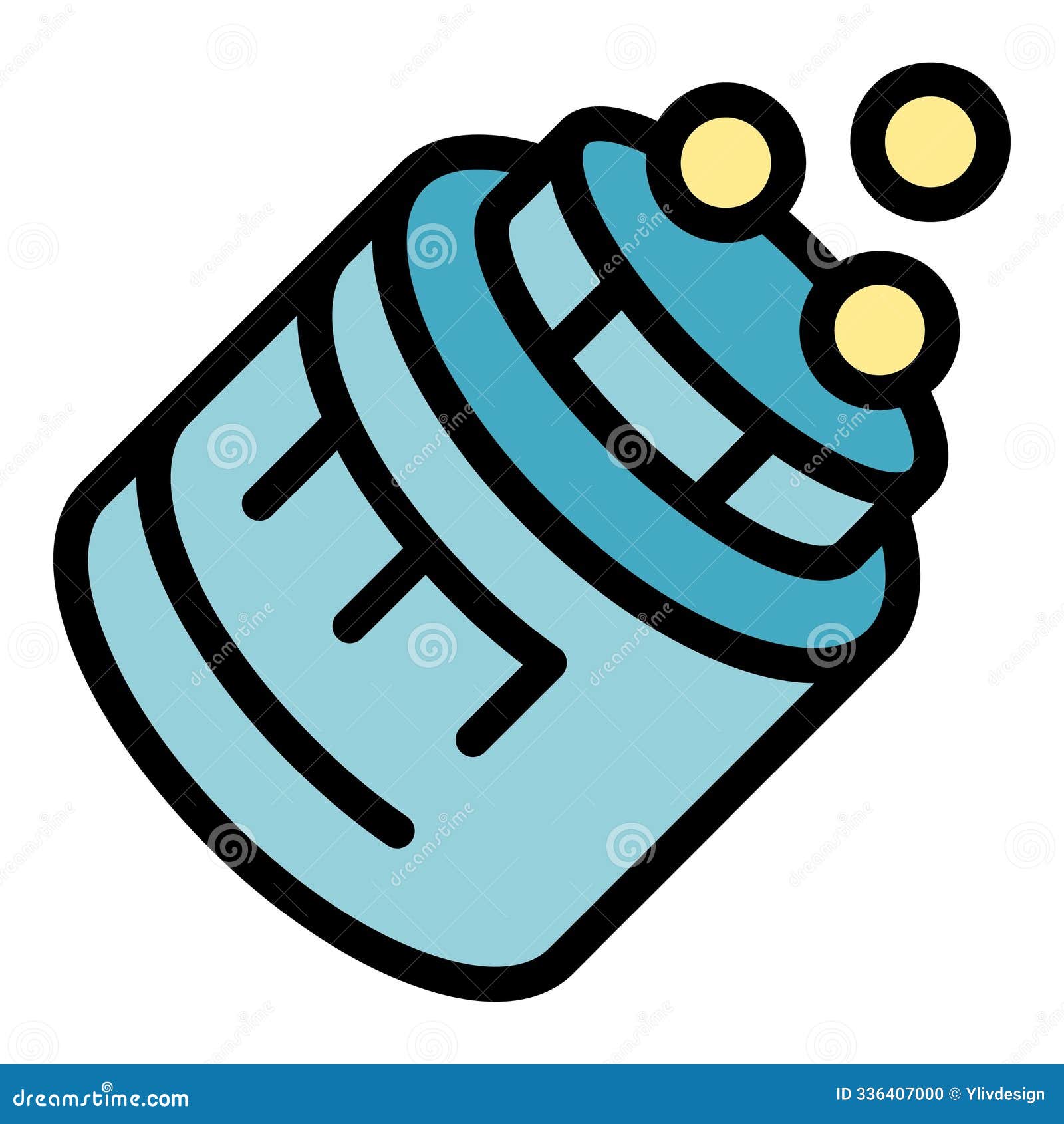 Space Capsule Floating In Space With Open Hatch And Escaping Oxygen ...