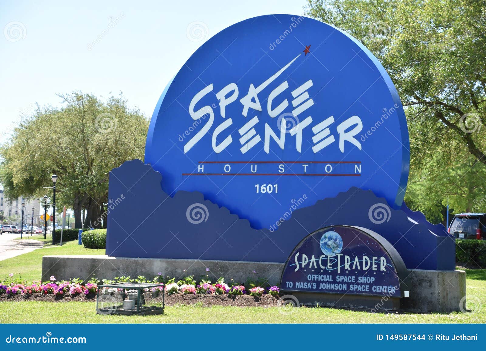 Space Center Houston in Texas Editorial Stock Image - Image of carrier ...