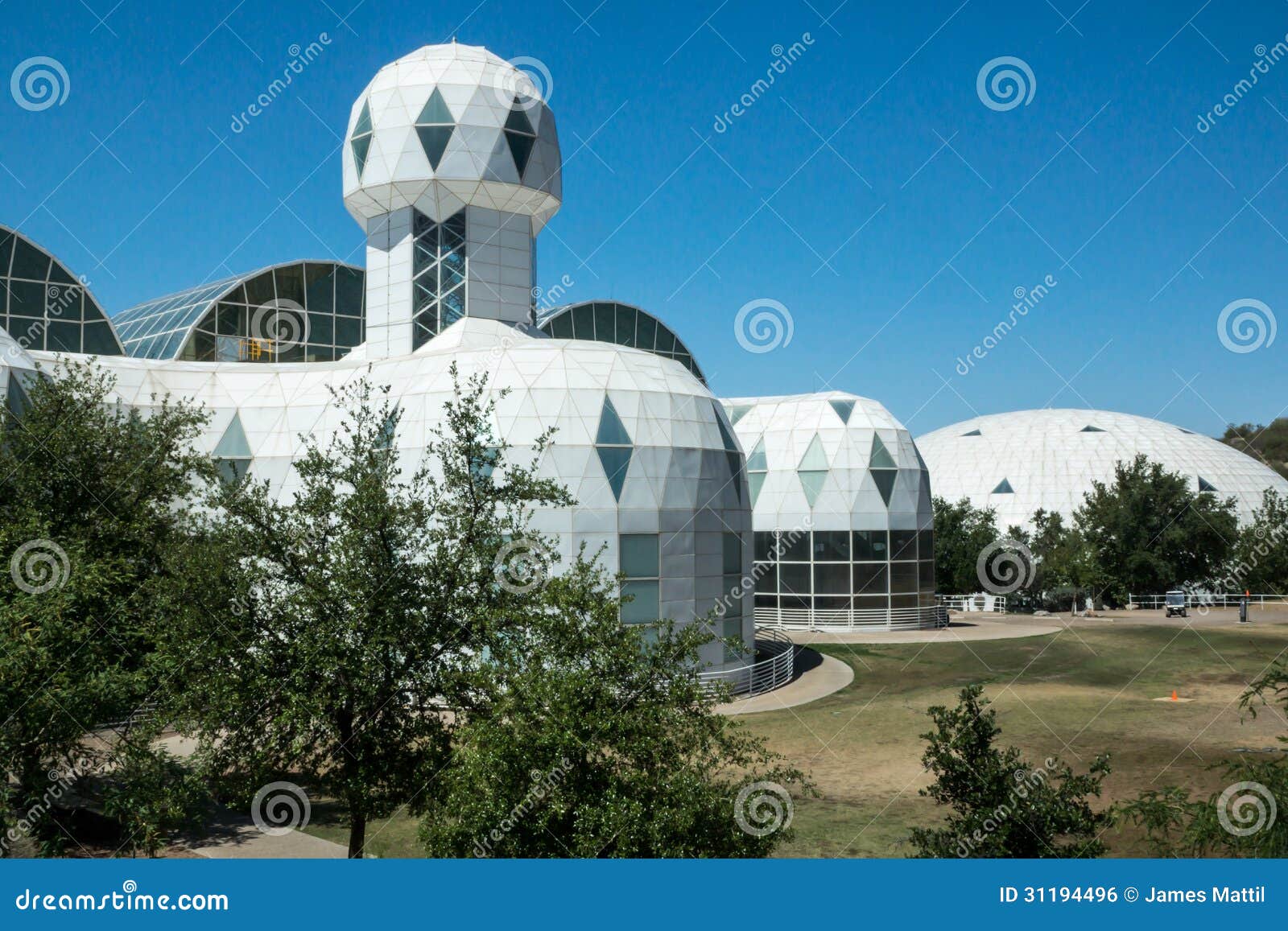 Space Colony at Biosphere 2 Editorial Photo - Image of dome, biosphere ...