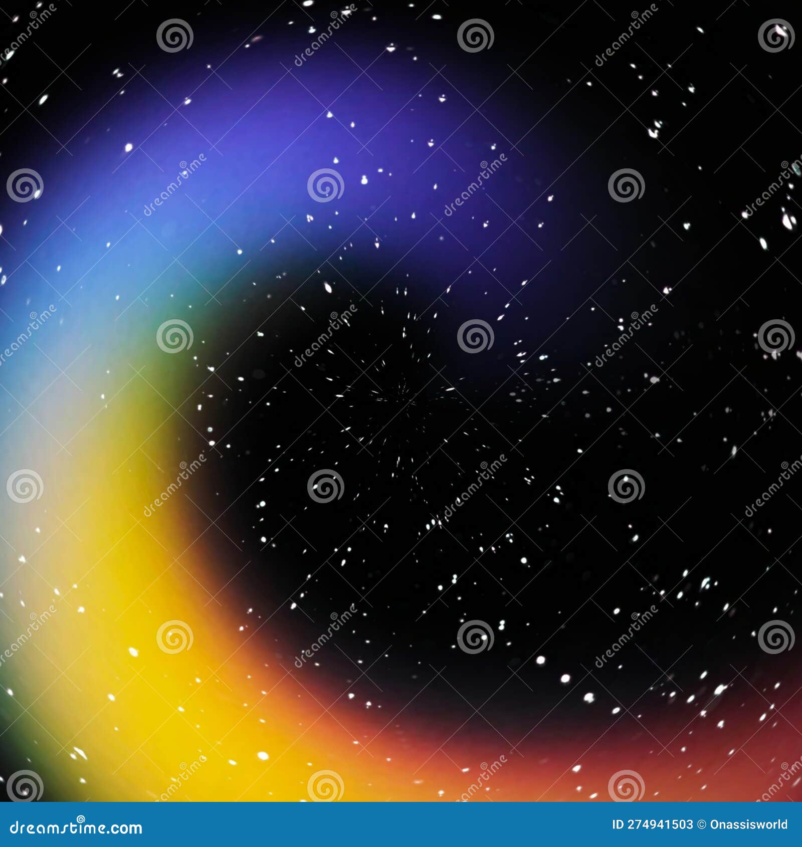 Space Colors Abstract Background Shapes and Blurs Stock Illustration ...