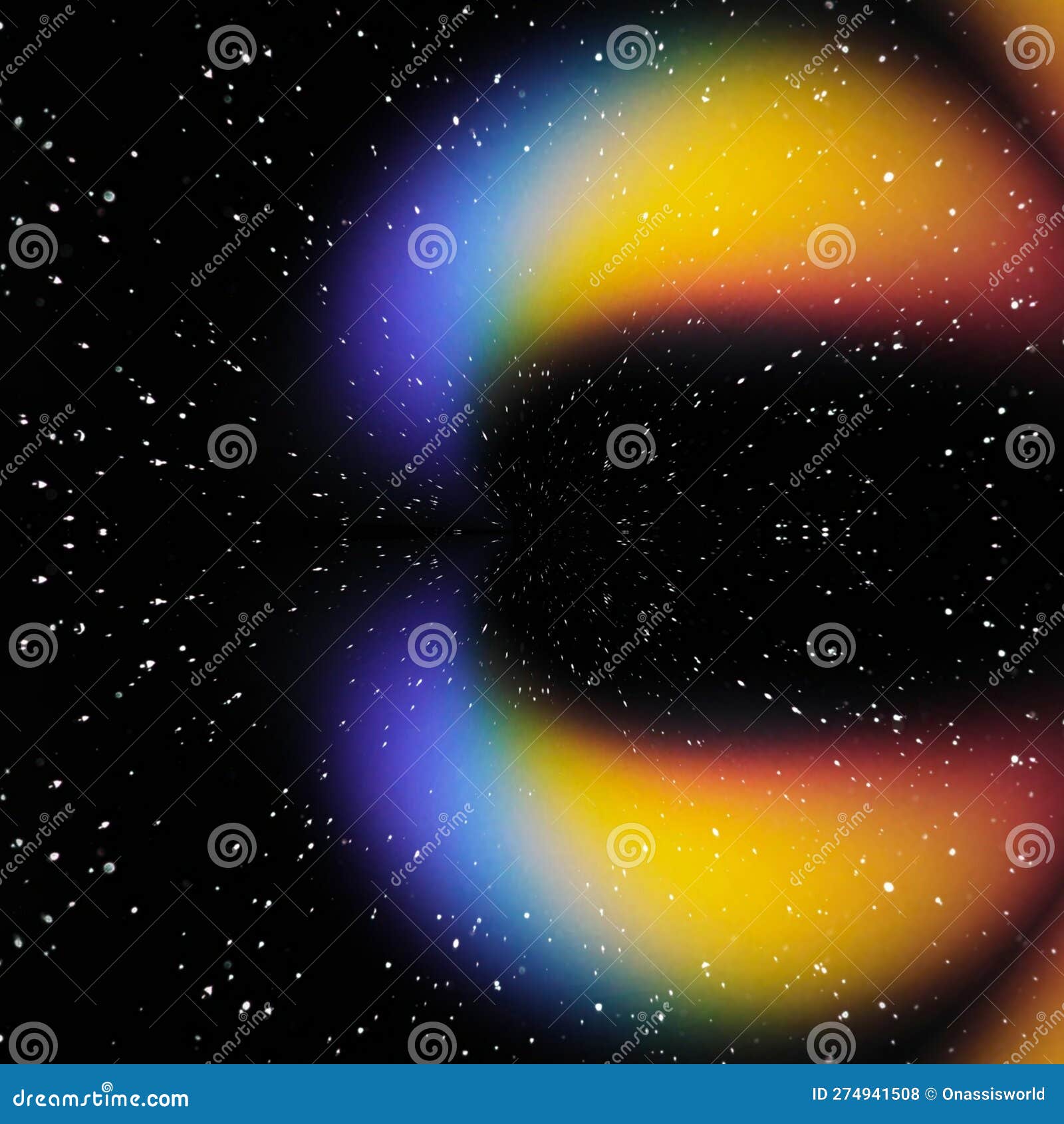 Space Colors Abstract Background Shapes and Blurs Stock Illustration ...