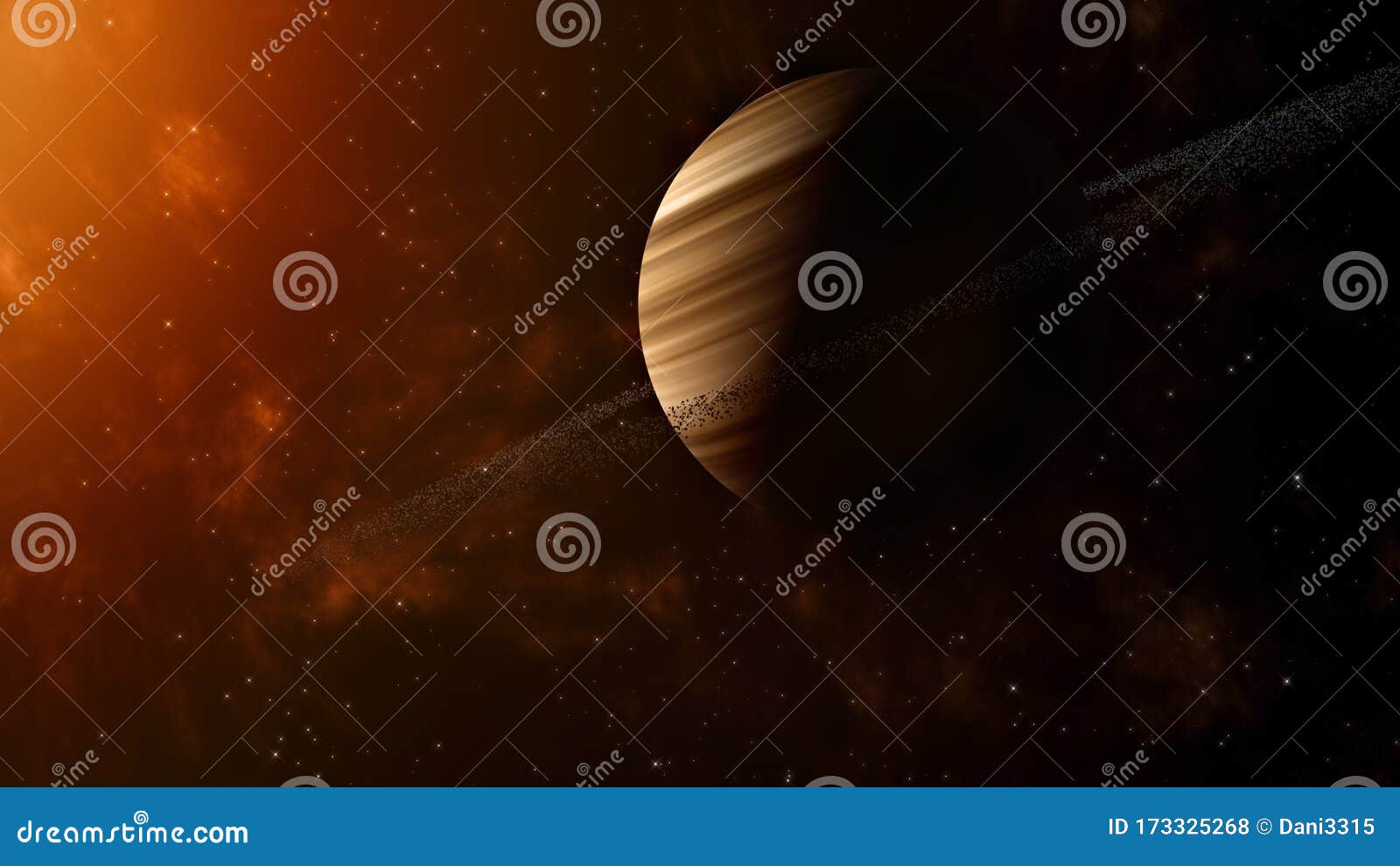 Space Concept Background with Solar Wind, Star Clusters and Gas Giant ... Space Concept Background with Solar Wind, Star Clusters and Gas Giant ...