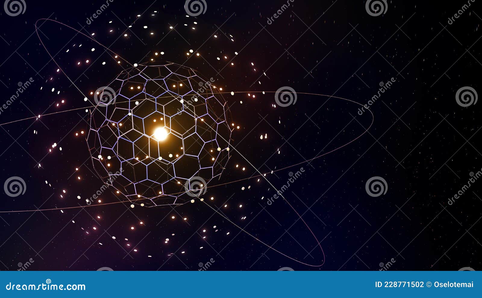 Dyson Ring World. Alien Megastructure Surrounding A Star , Built To ...