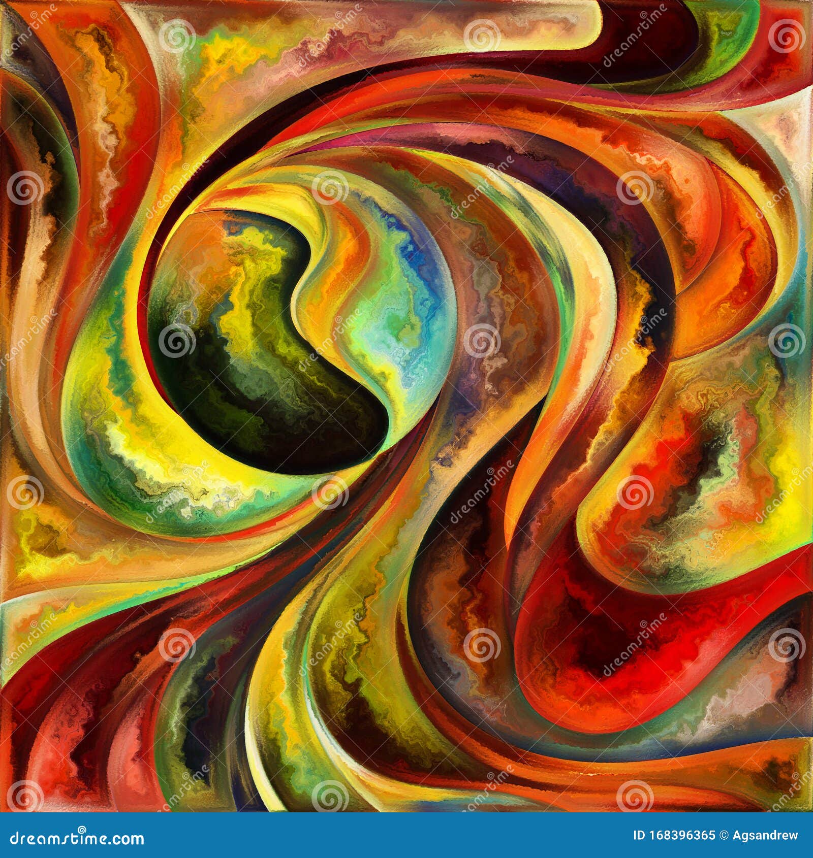 Space Division in Art stock illustration. Illustration of colorful ...